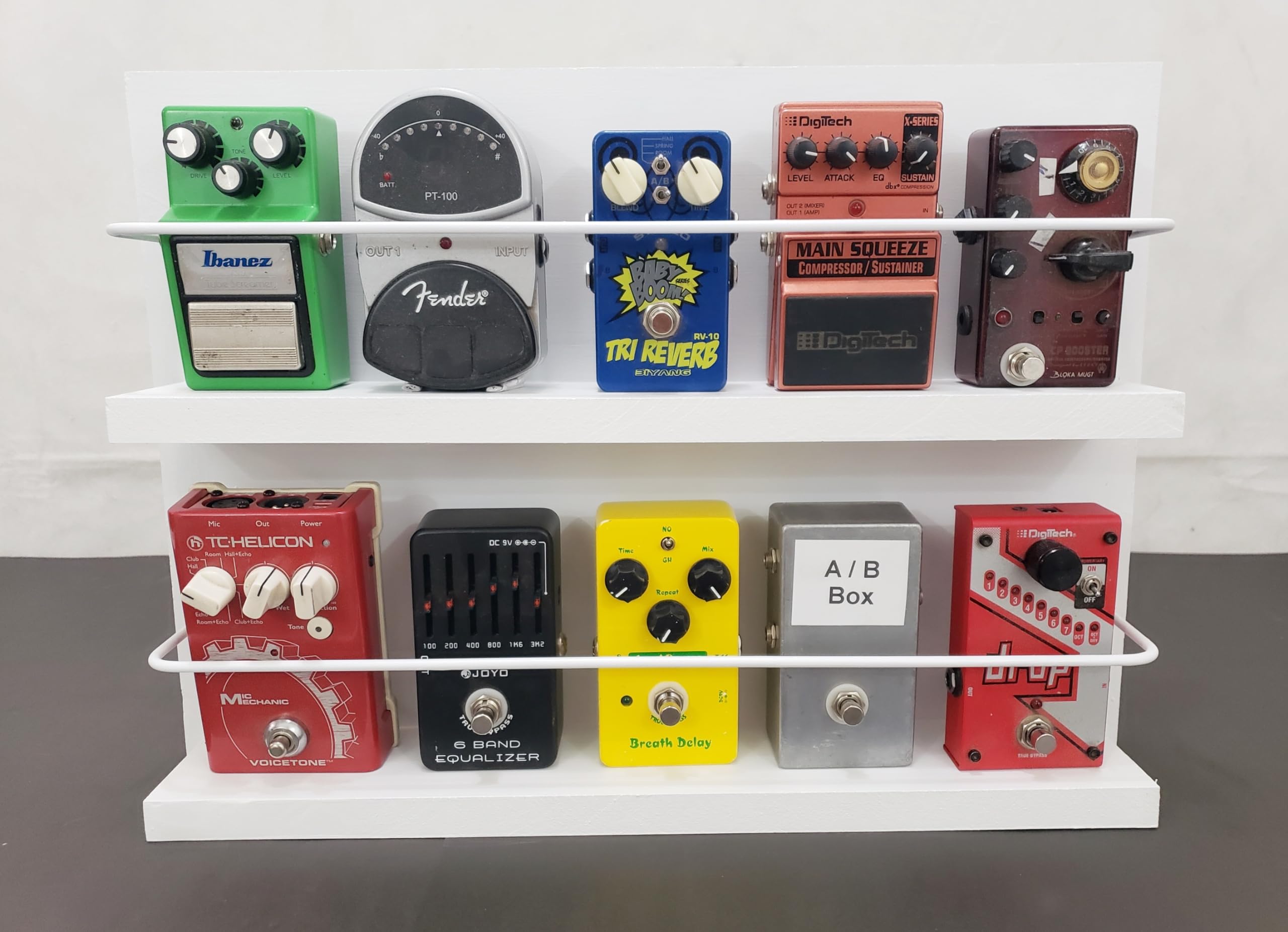 Amazon.com: Pedal Boy - Guitar Effects Pedal Storage Rack and Display ...