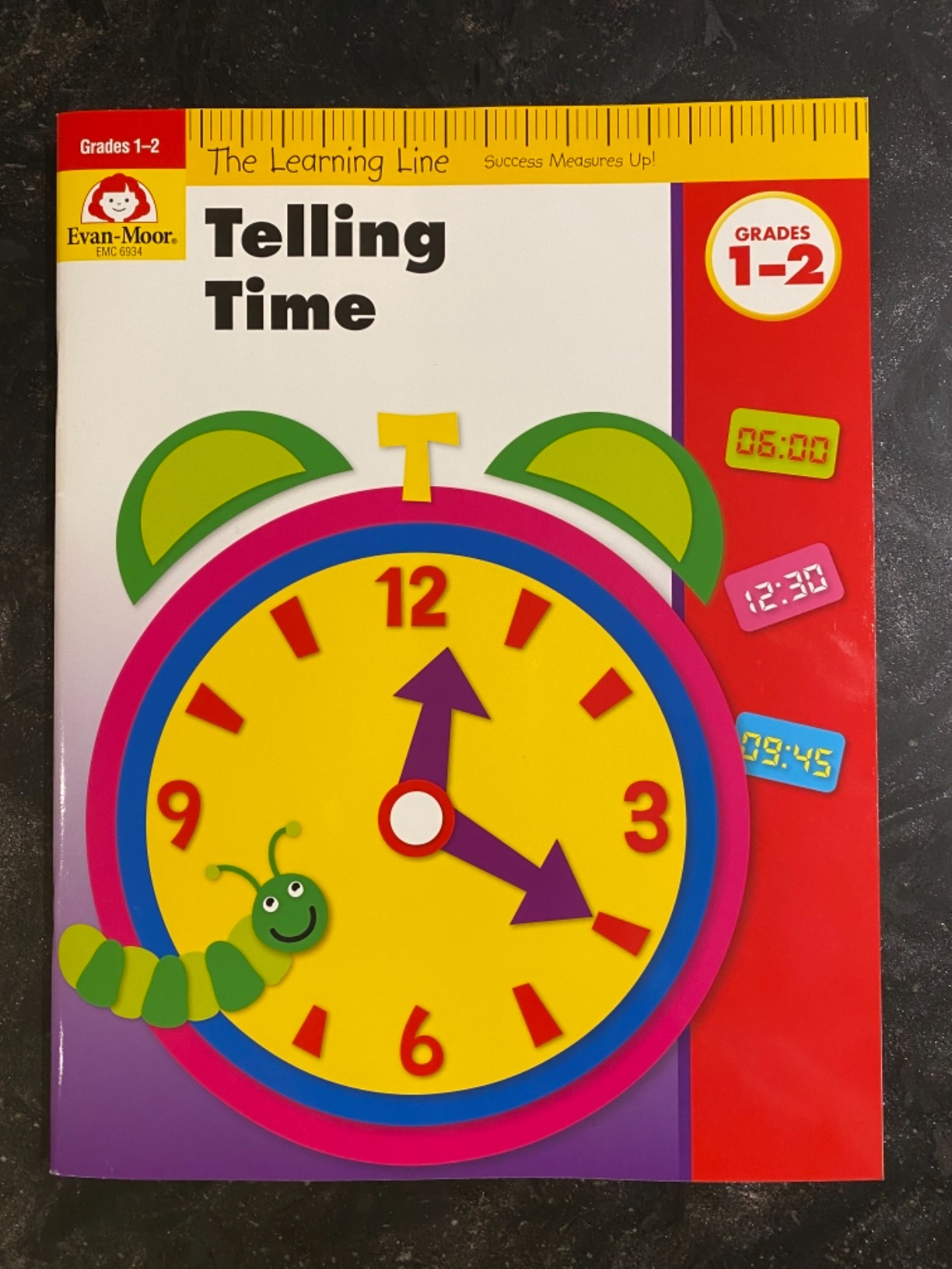 Learning Line: Telling Time, Grade 1 - 2 Workbook: Evan-Moor ...