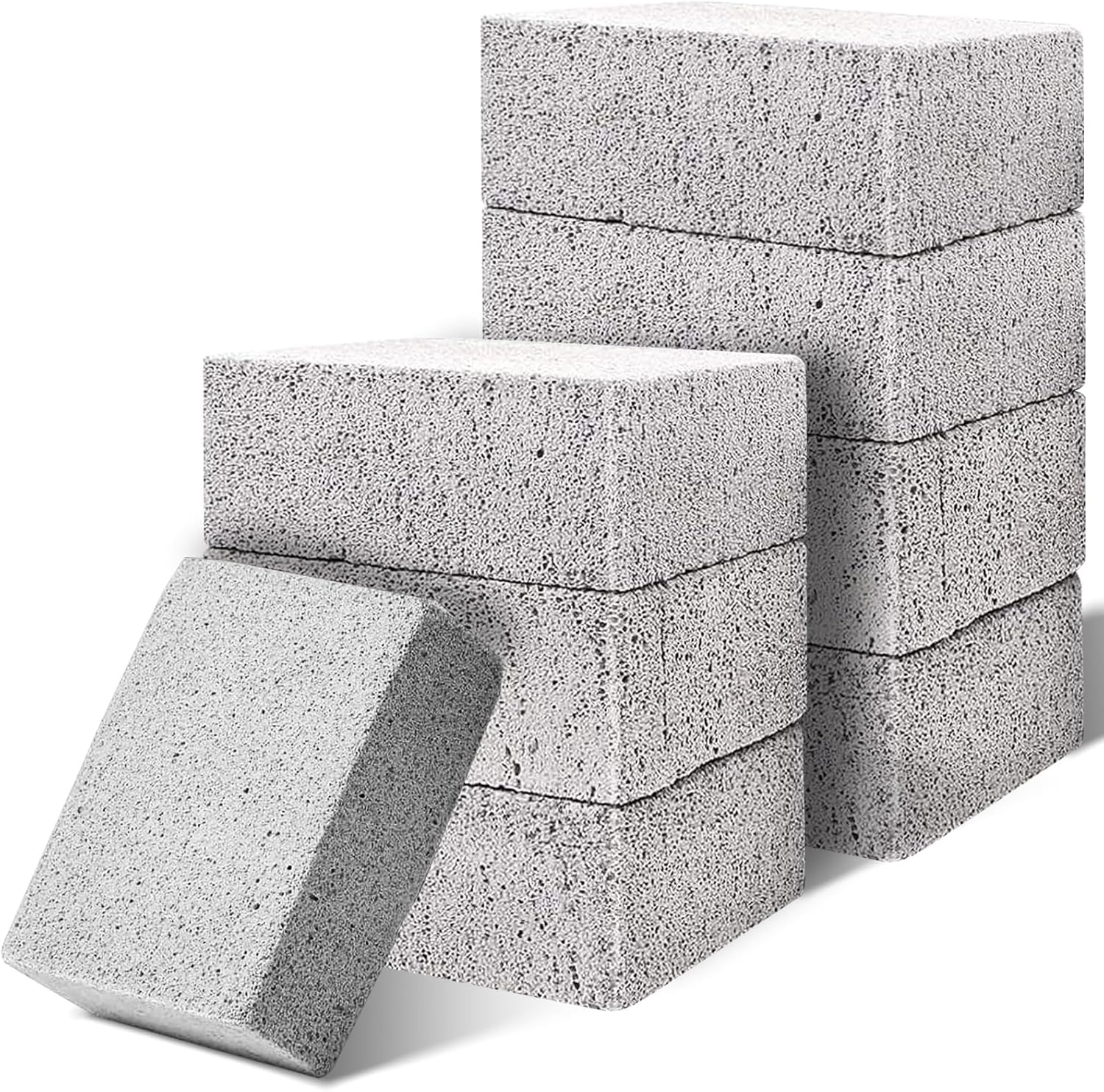 YFNVH 8 Pack Grill Griddle Cleaning Brick Block, Dense Griddle Bricks ...