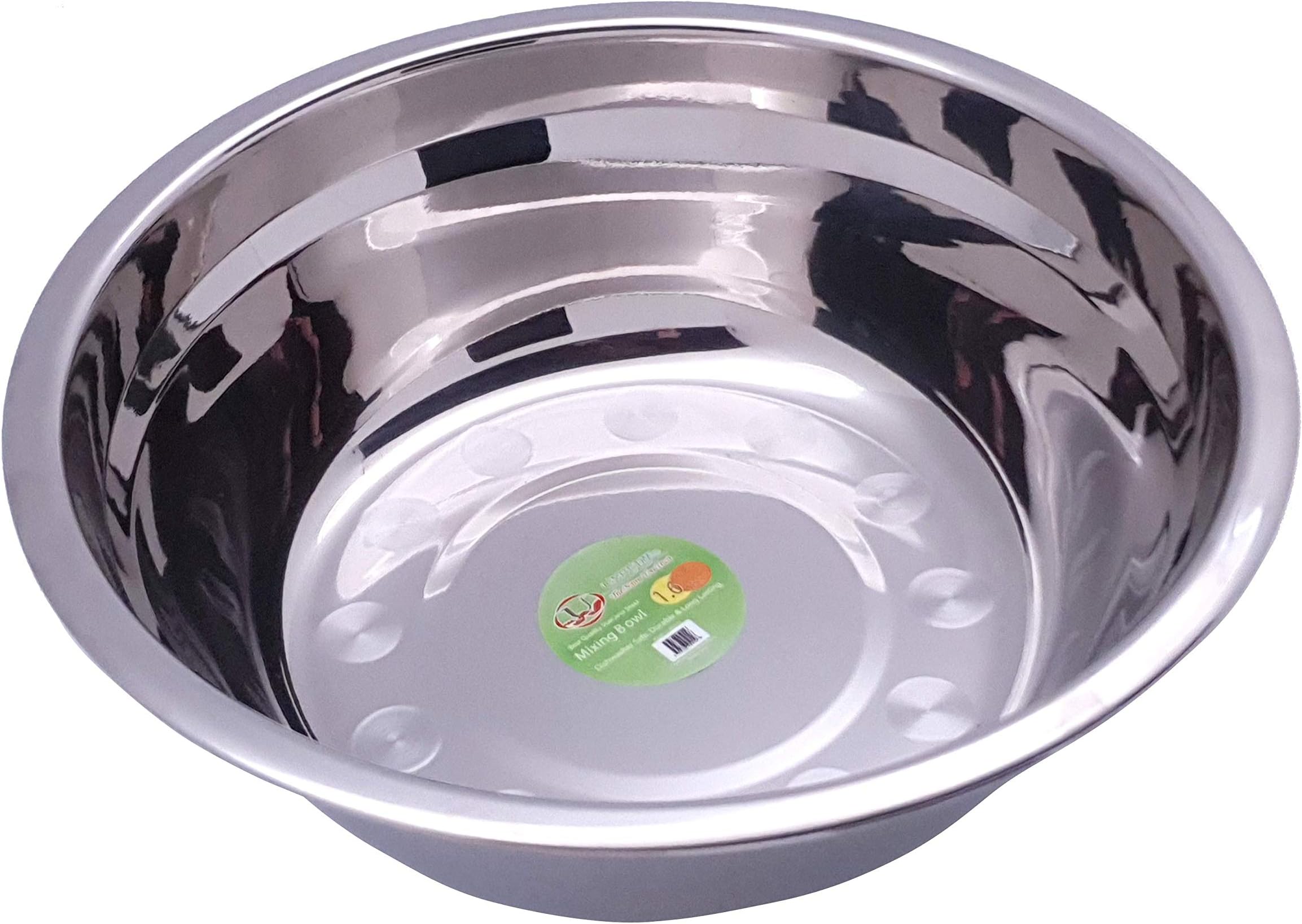 Amazon.com: Crestware MB20 Mixing Bowl, 20 Quarts, Silver: Home & Kitchen