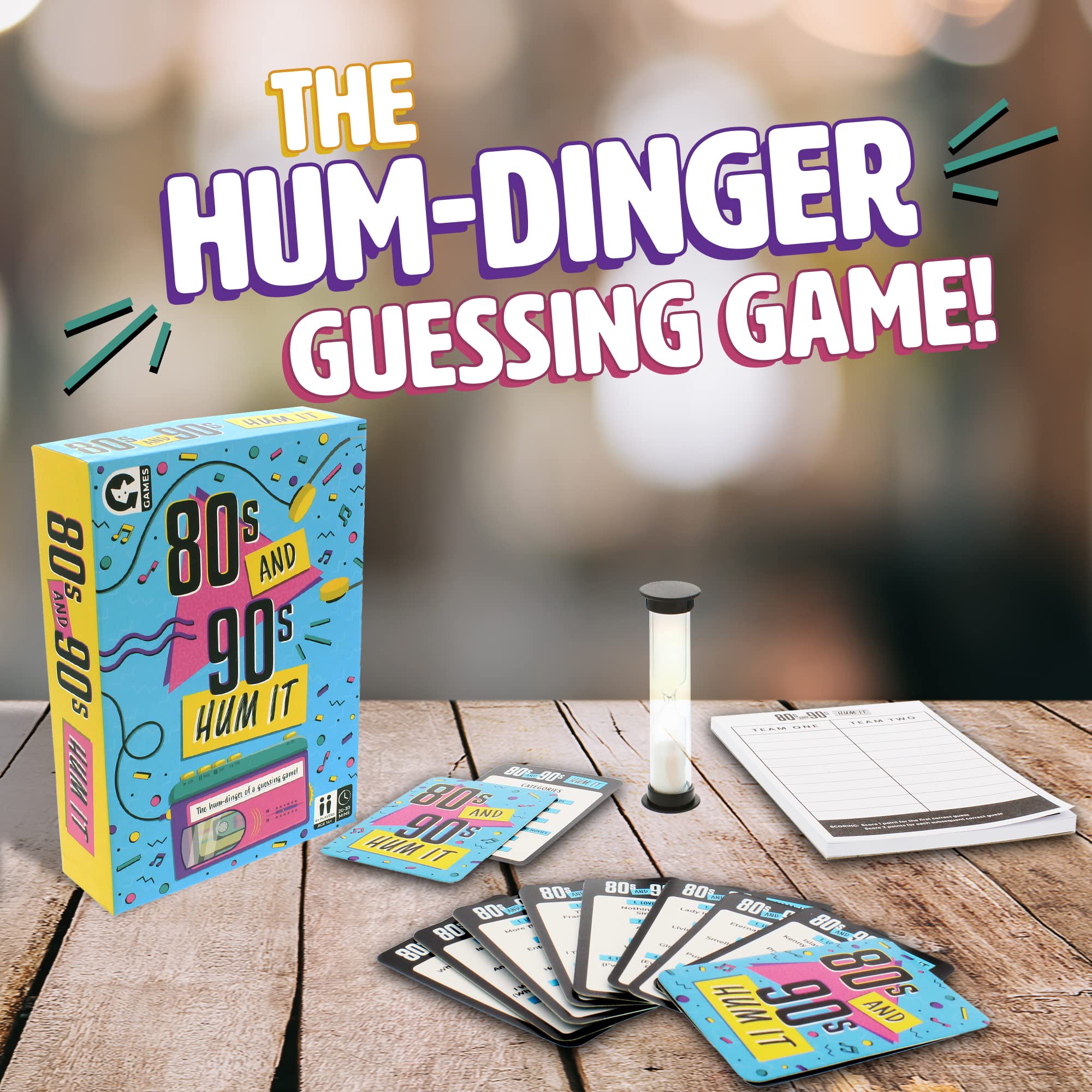 Snapklik.com : Ginger Fox - 80s And 90s Hum It Card Game. Fast-Paced ...