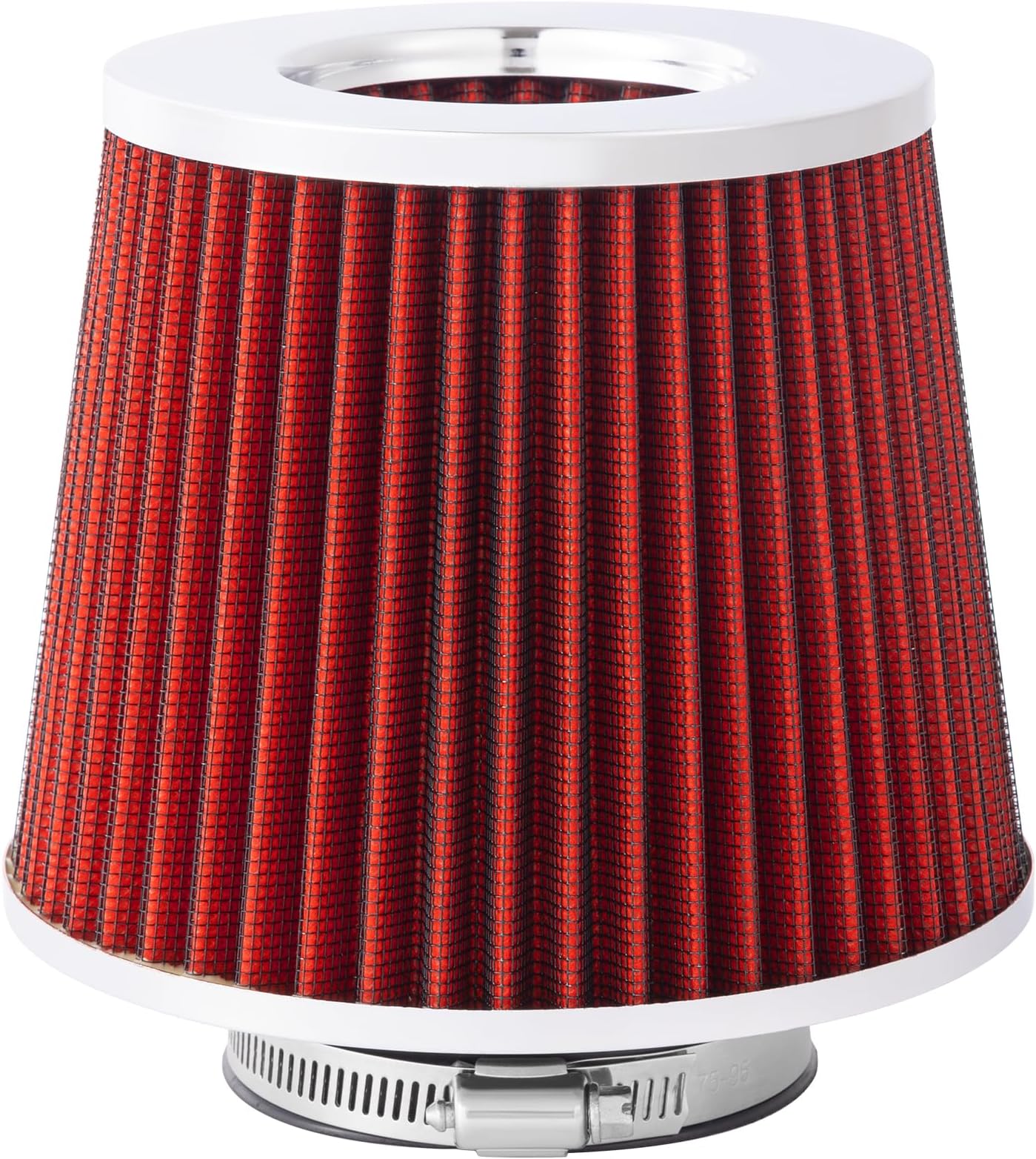 Amazon.com: GUMRAL 3 inch Inlet Universal Clamp-On Air Filte Cold Air ...