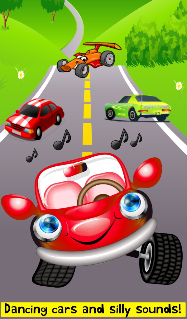 Car Puzzle Games for Toddlers! Easy Toddler Cars Racing Games for Ages ...