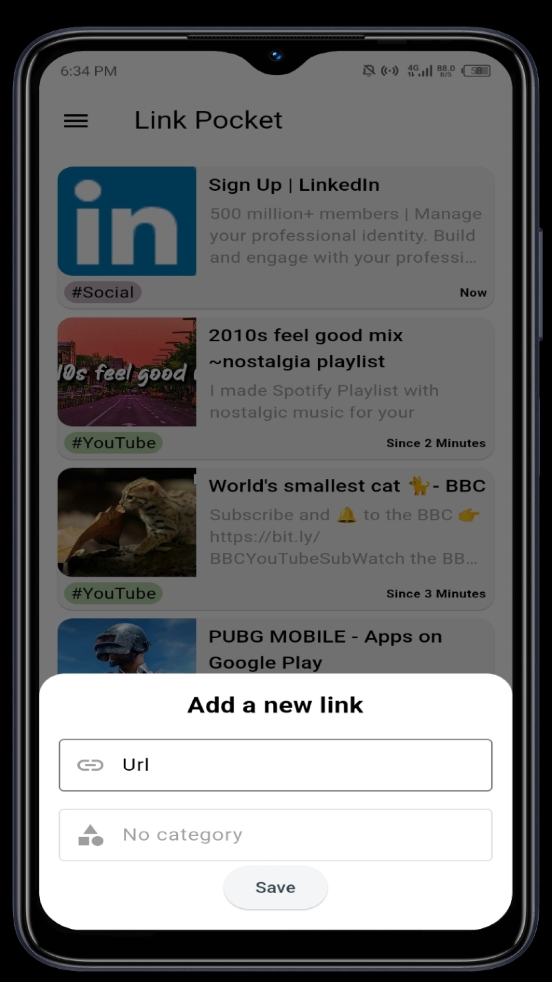 Link Pocket | Web links sever tool - App on Amazon Appstore