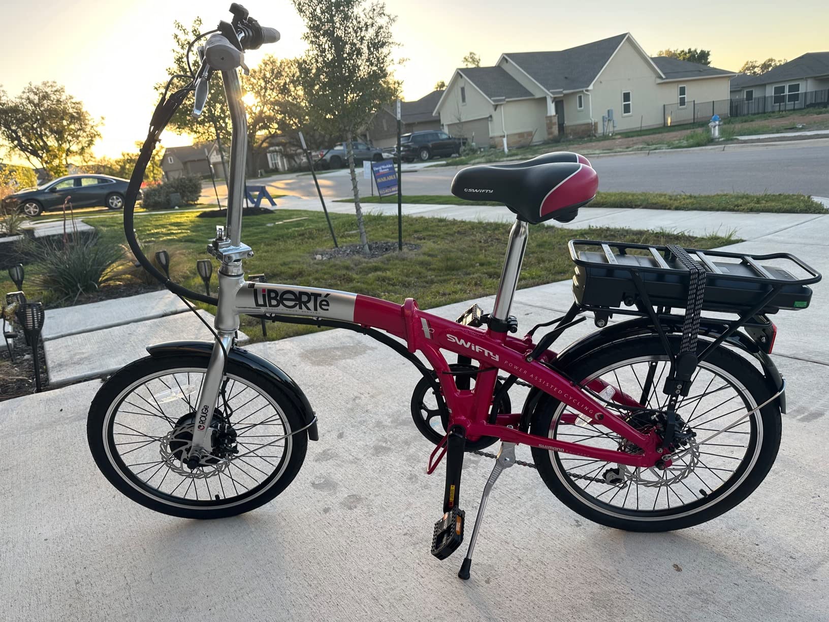 $68/mo - Finance SWIFTY Liberte 36 Volt 250w Folding Electric Bike | Buy Now, Pay Later