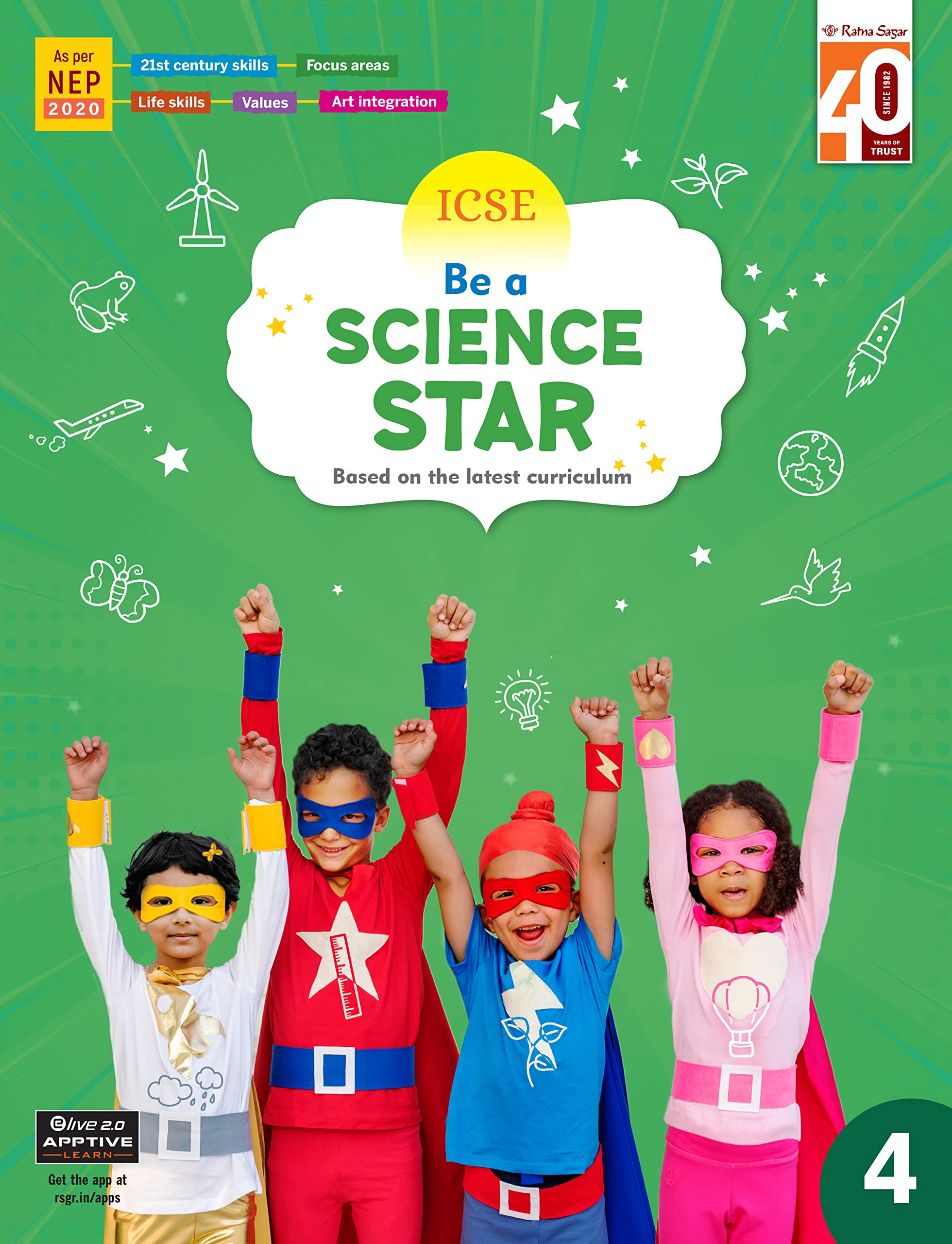 Ratna Sagar ICSE Be A Science Star Class 4 - Science Book For Class 4 ...