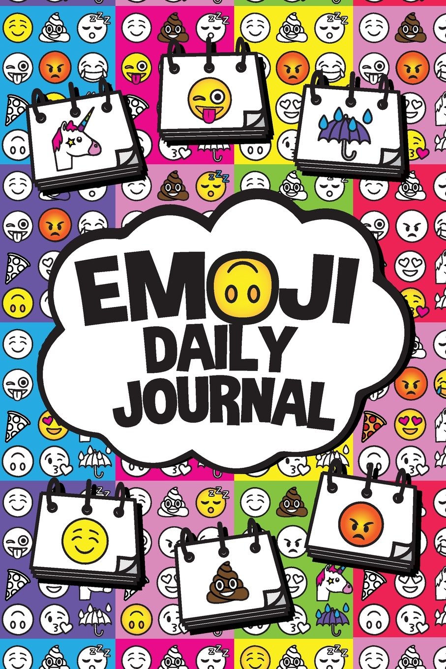 Amazon.com: Emoji Daily Journal: A Fun Emoji Coloring and Writing Diary ...