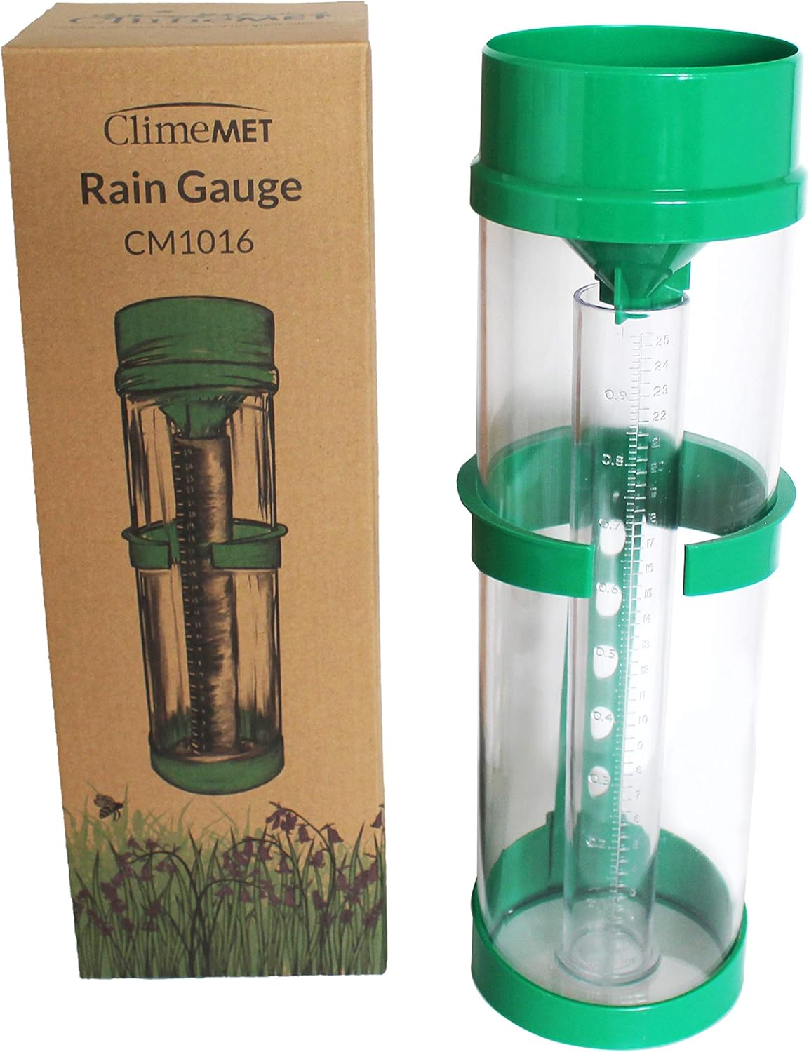 Amazon.com : Professional Manual Rain Gauge CM1016 : Patio, Lawn & Garden
