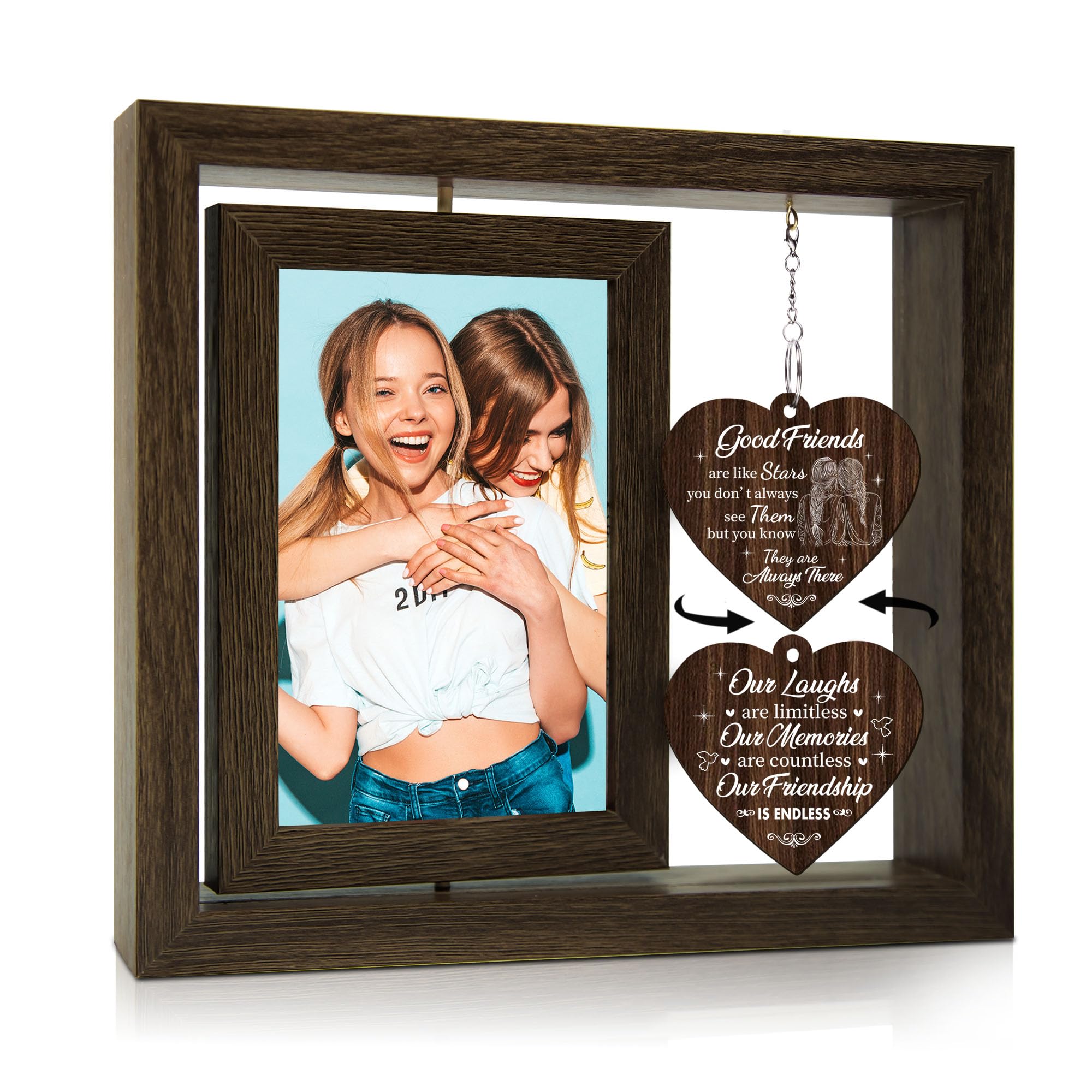 Amazon.com - DONBEIDIU Best Friends Picture Frame, Friendship Birthday ...