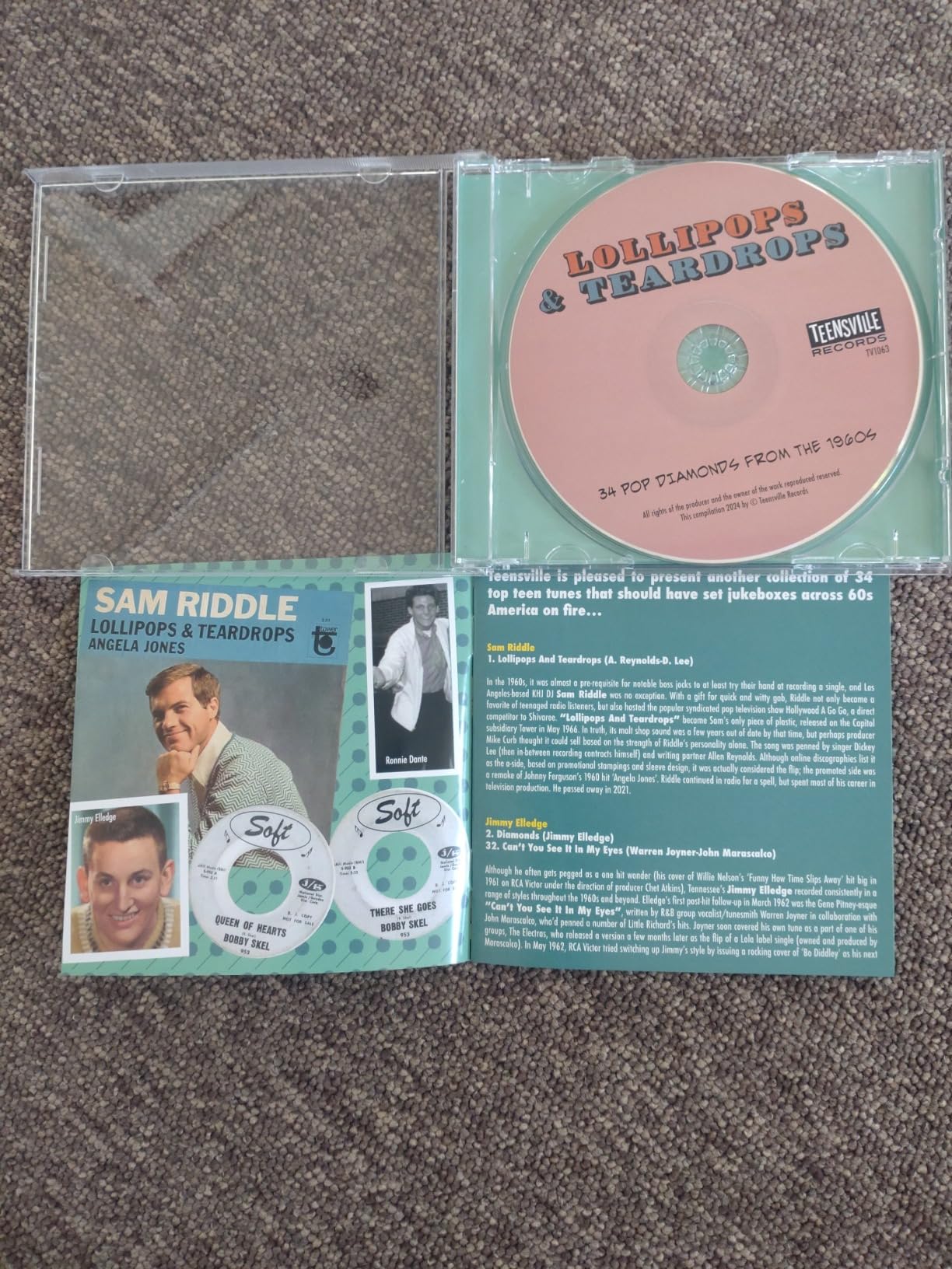 Amazon.co.jp: Lollipops & Teardrops: 34 Pop Diamonds From The 1960s ...