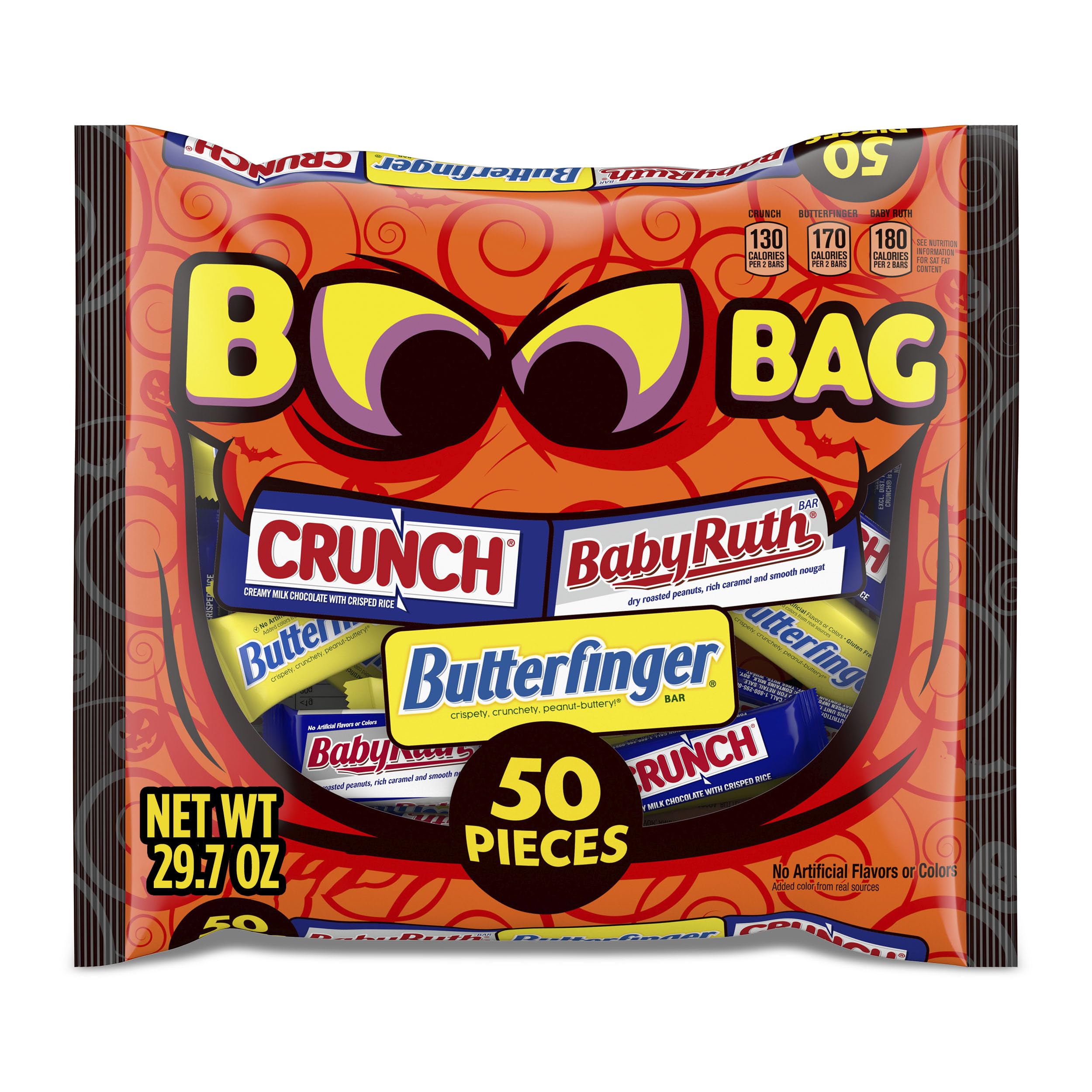 Snapklik.com : CRUNCH And Baby Ruth Fun Size, Assorted Candy Bars ...
