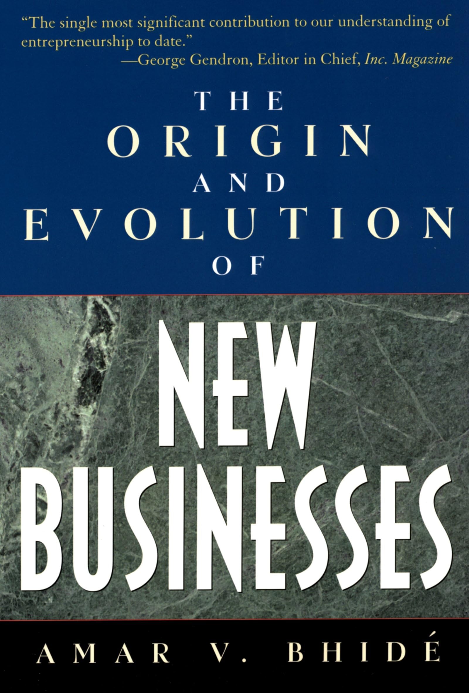 Compare the origin and evolution of new businesses products from over ...