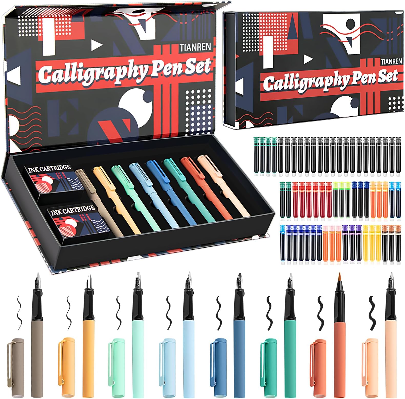 Amazon.com : STAEDTLER calligraphy pen set, ideal for all skill levels ...