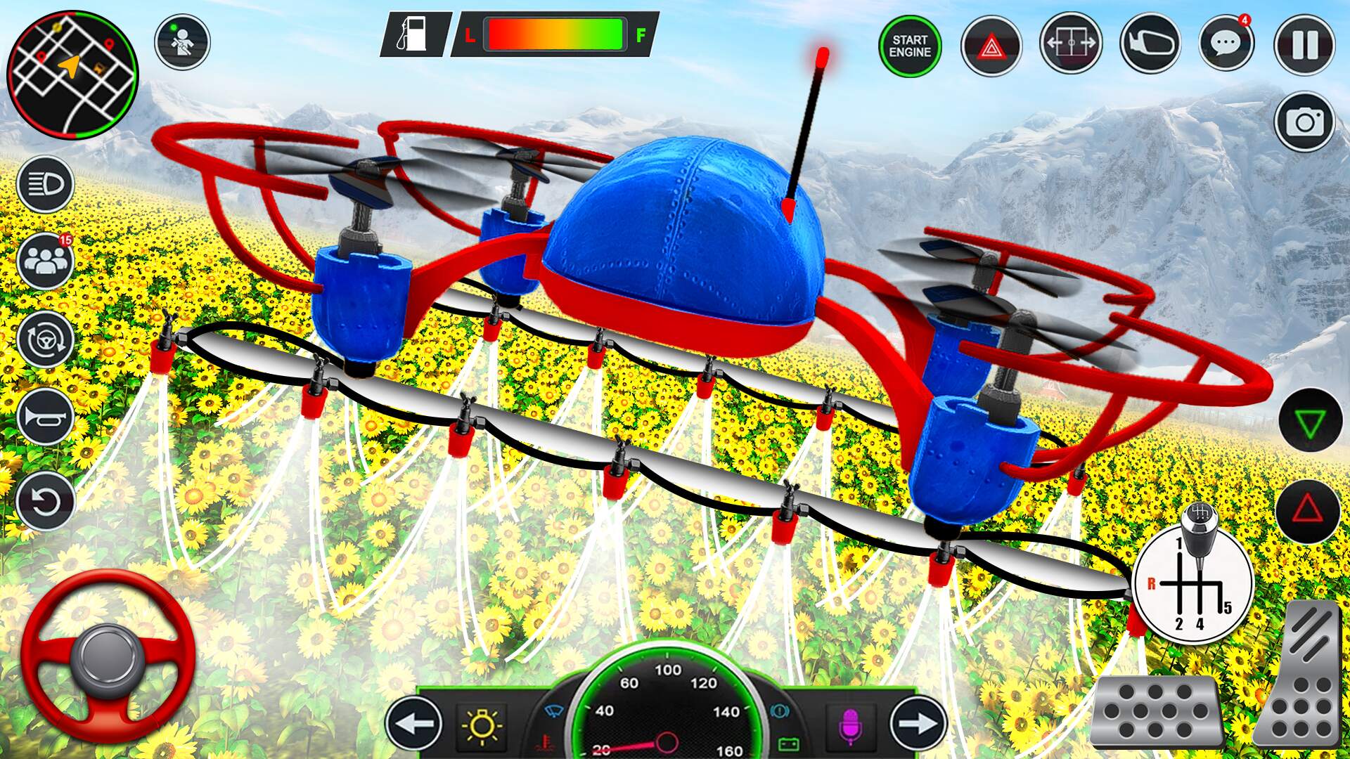 Big Farming Tractor Games 3D Tractor Simulator : Tractor Driving Games ...