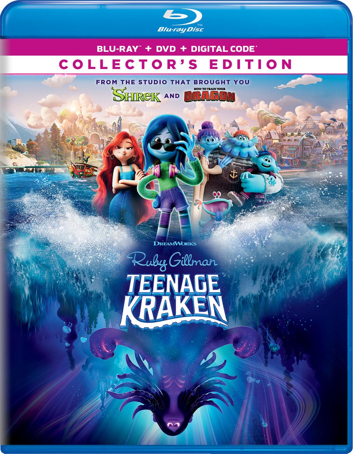 Amazon.com: Ruby Gillman, Teenage Kraken - Collector's Edition Blu-ray ...