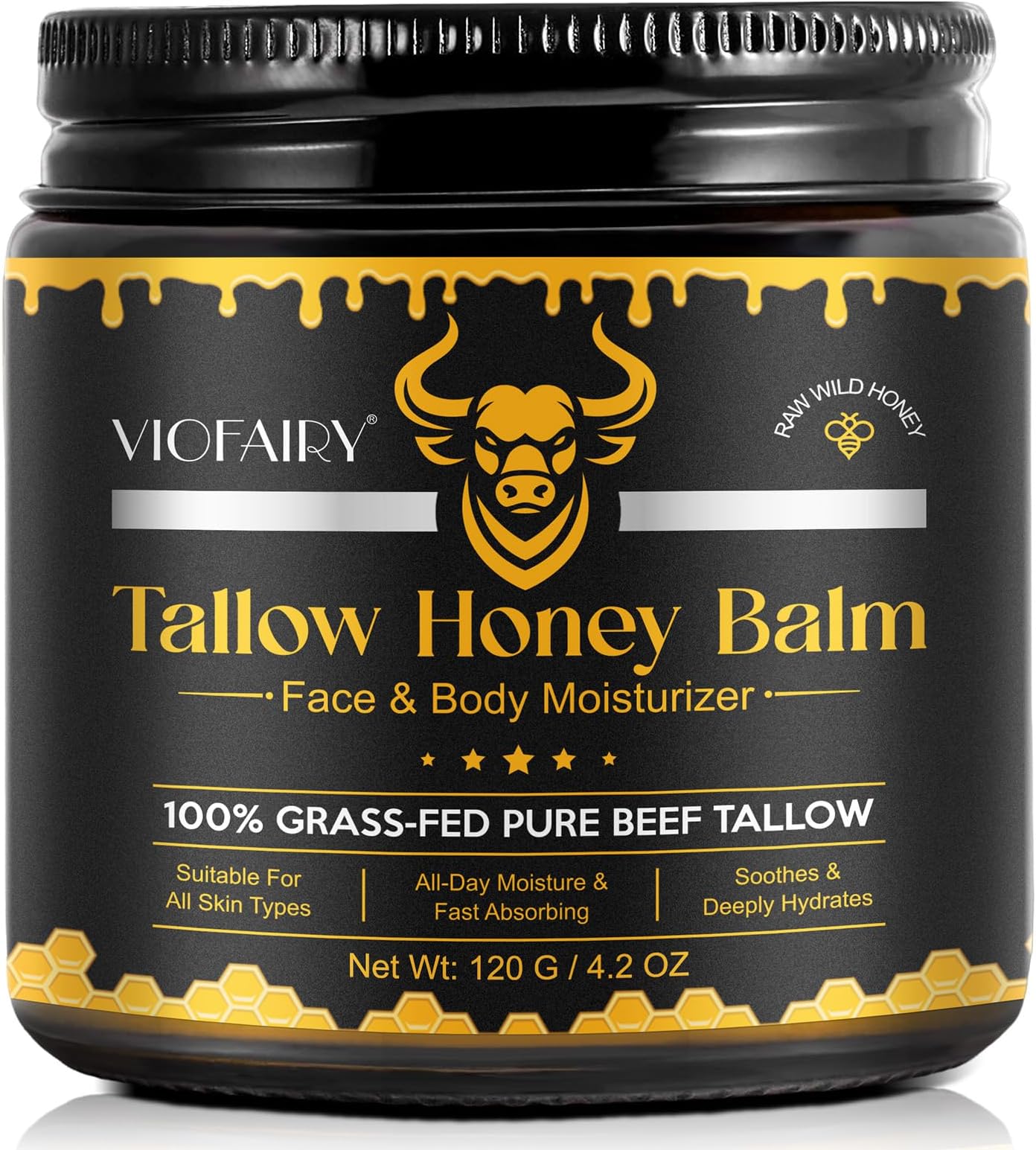 Amazon.com : KZUO Beef Tallow for skin, Beef Tallow, Hydrating Tallow ...