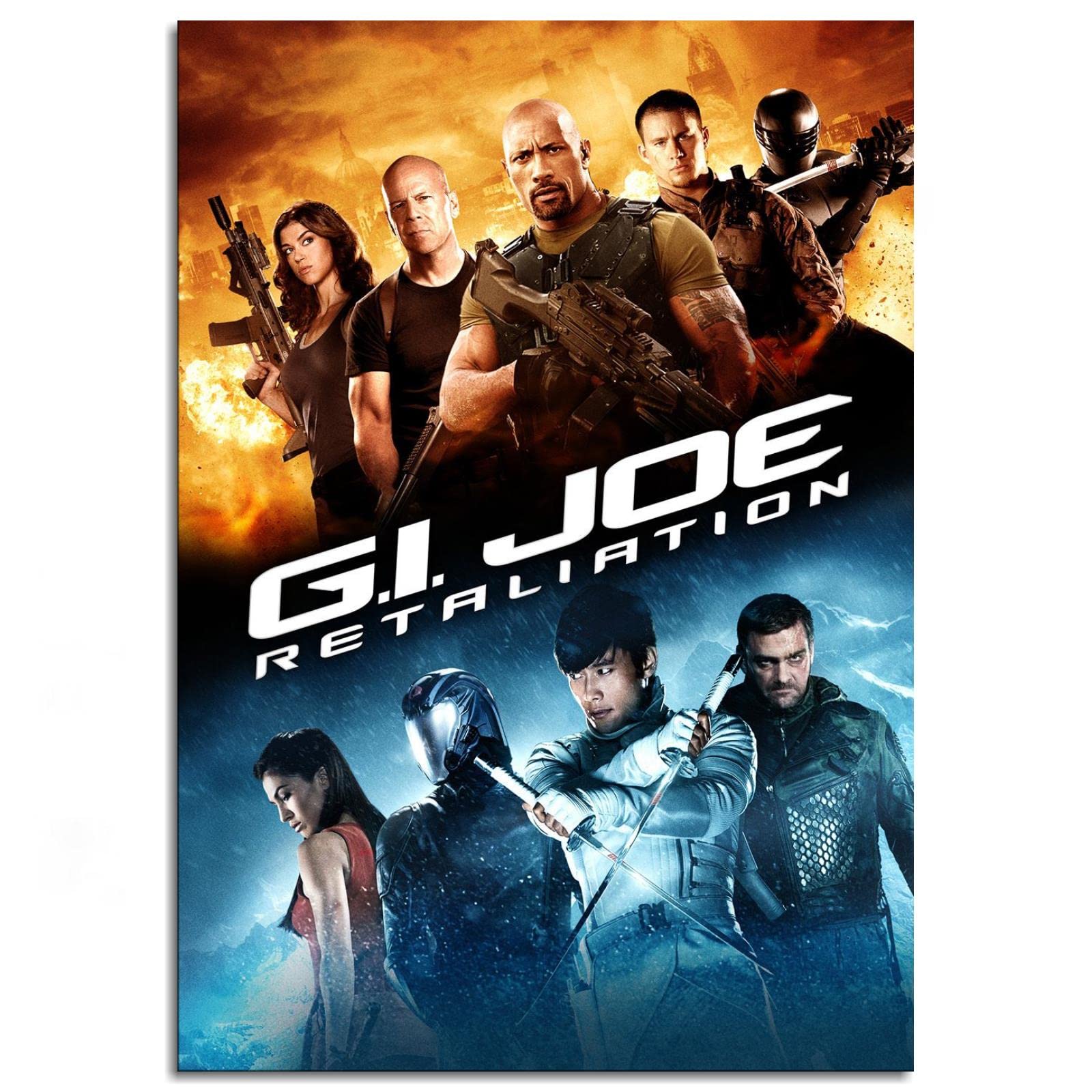 Gi Joe Retaliation Snake Eyes Poster