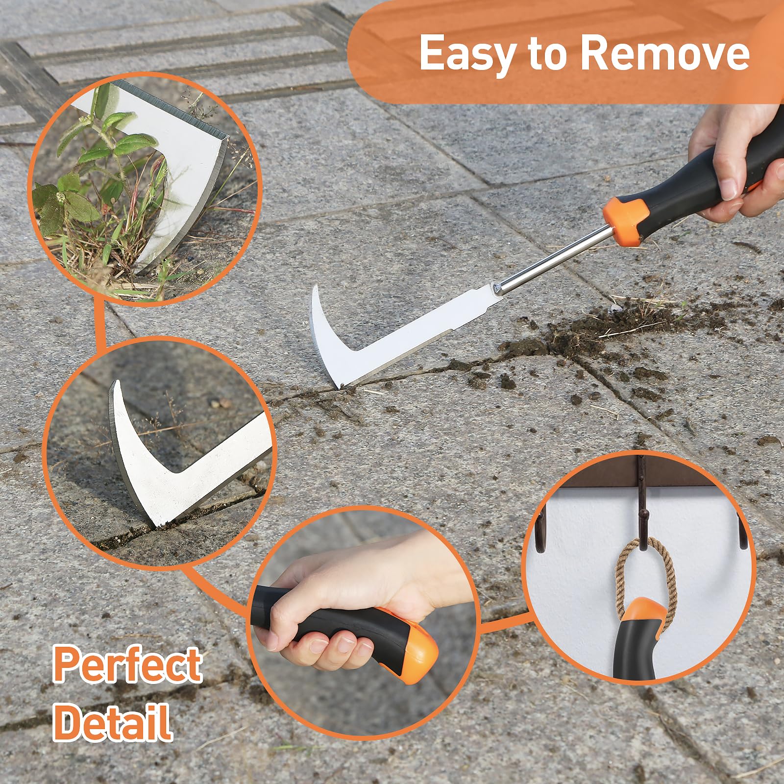 Snapklik.com : 2Pack Weed Puller Tool, Weed Pulling Tool And Crack ...