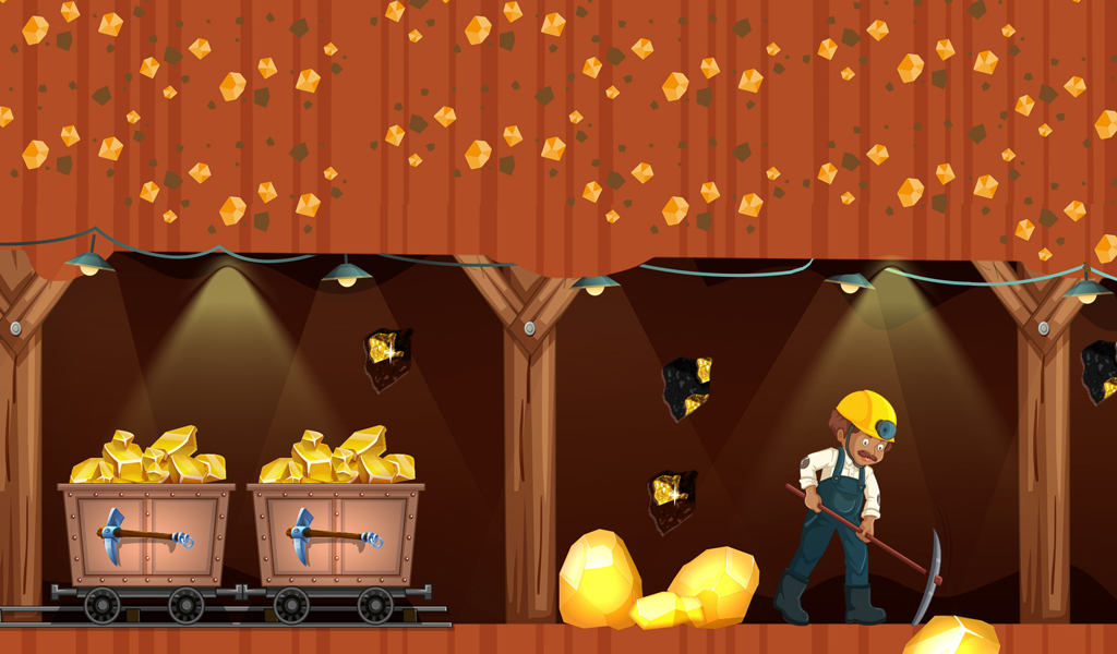 Gold Rush Miner Tycoon - Gold Mining Simulator Boy Girls Kids Games ...