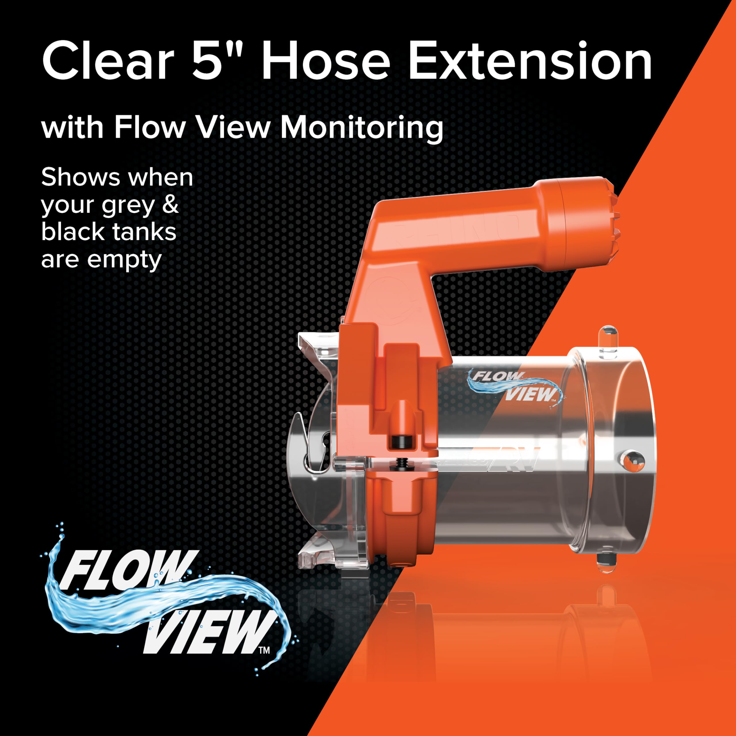 Snapklik.com : Camco Rhino RV Sewer Hose Extender PRO 5 Sewer Hose ...