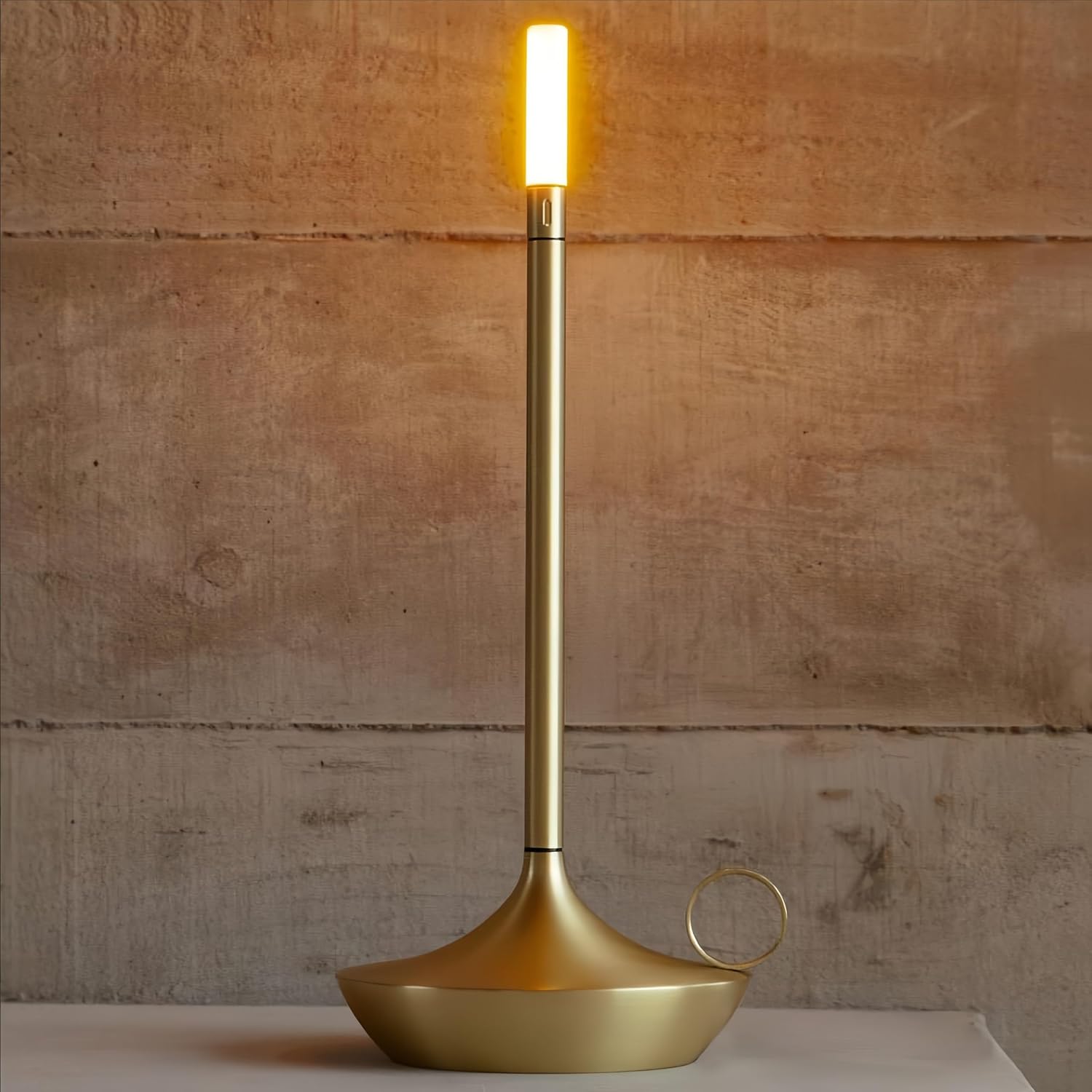 Xylarnoveth Dark Academia Lamp – Aesthetic Vintage Candlelight Desk ...