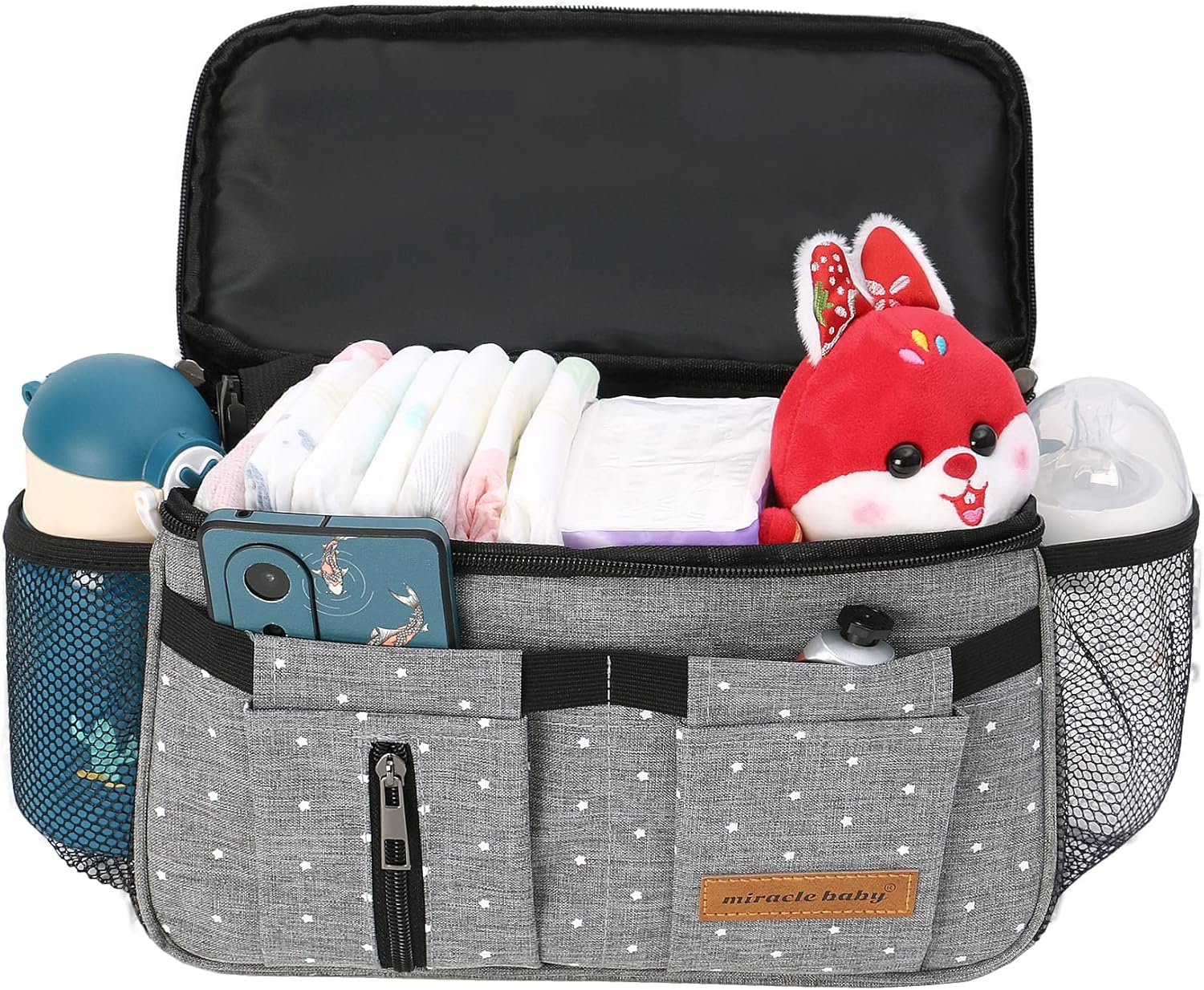 Amazon.com: Miracle Baby Stroller Organizer Bag for Mom,Universal ...