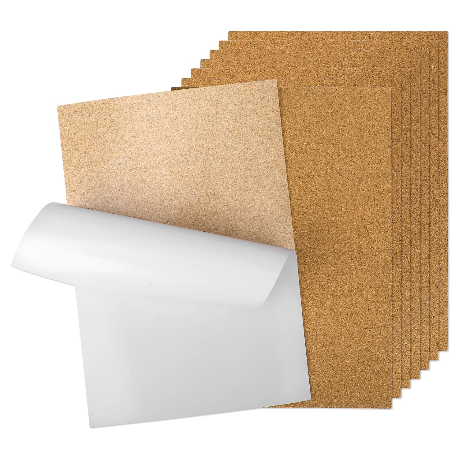 8pcs Self-Adhesive Cork Sheet, 11.81x8.27x0.08 Inch Cork Backing for ...