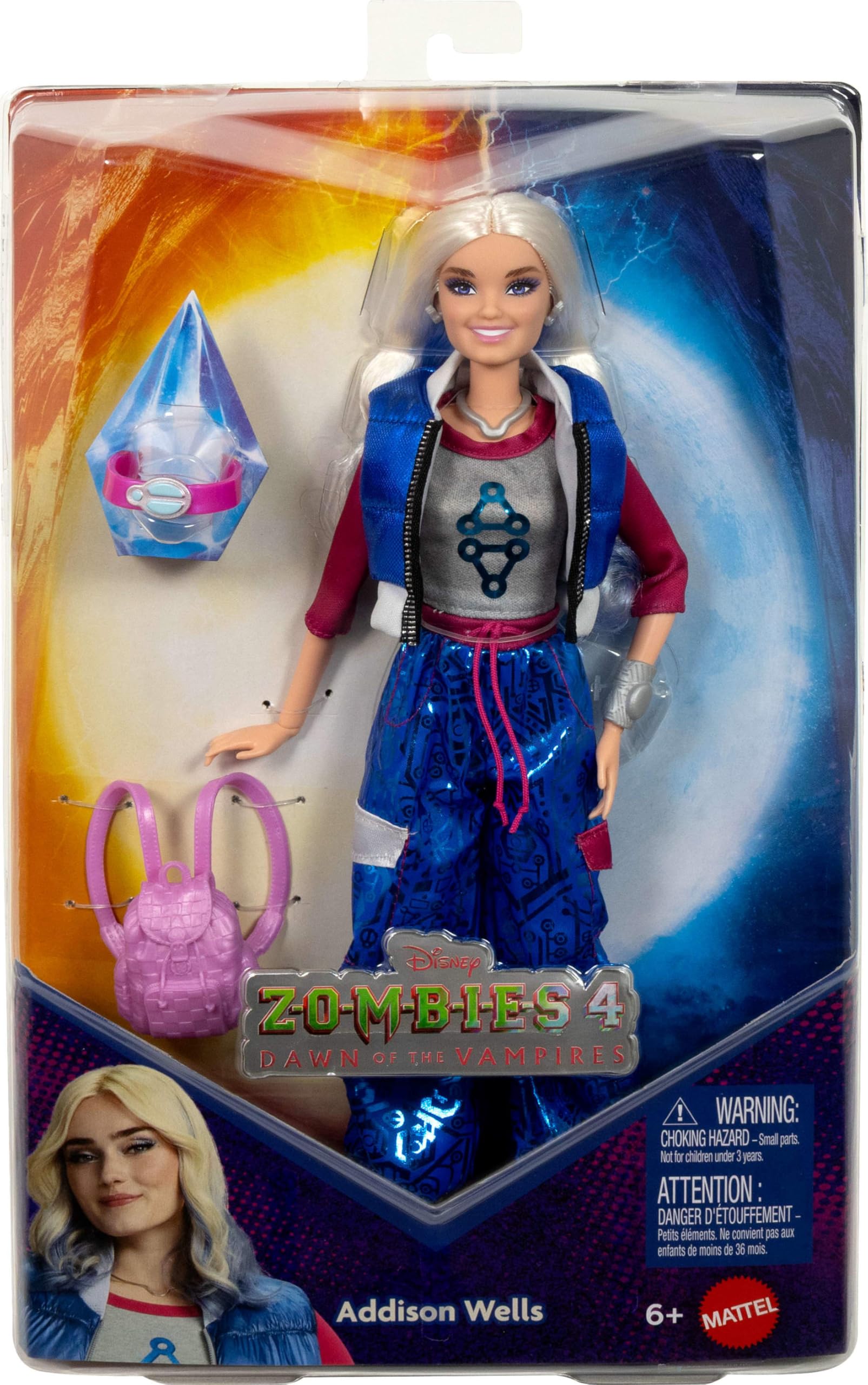Mattel Disney Zombies 4 Dawn Of The Vampires Addison