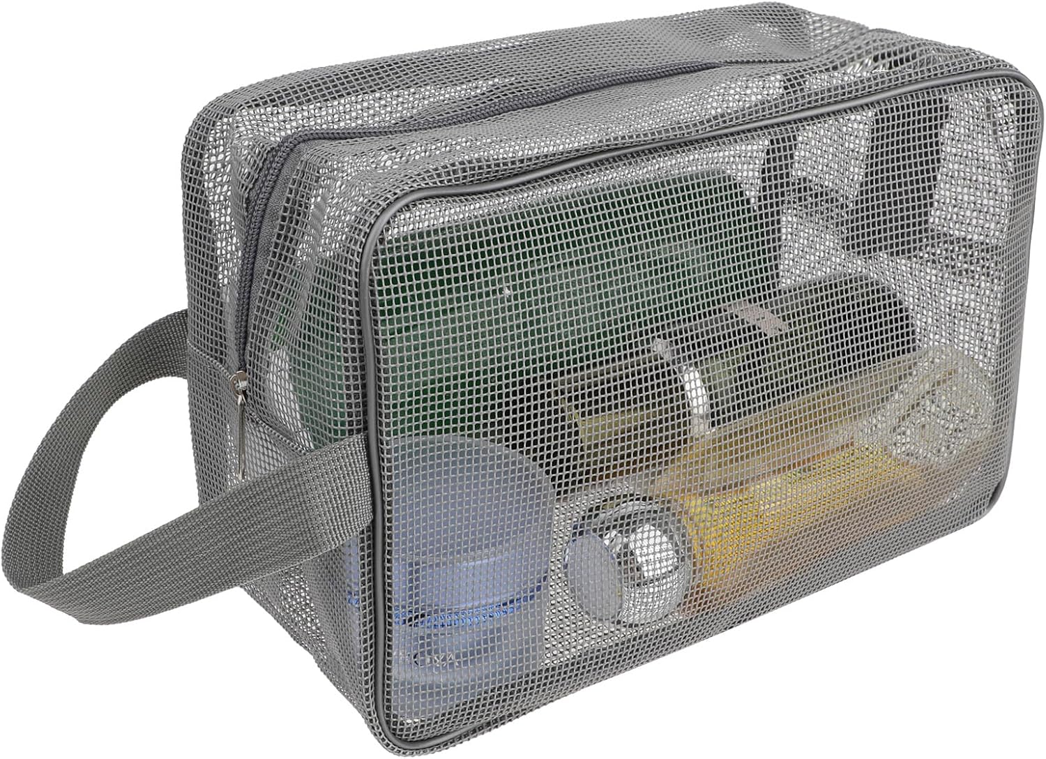 Amazon.com: Jeffdad Mesh Shower Bag, Mesh Toiletry Bags for Traveling ...