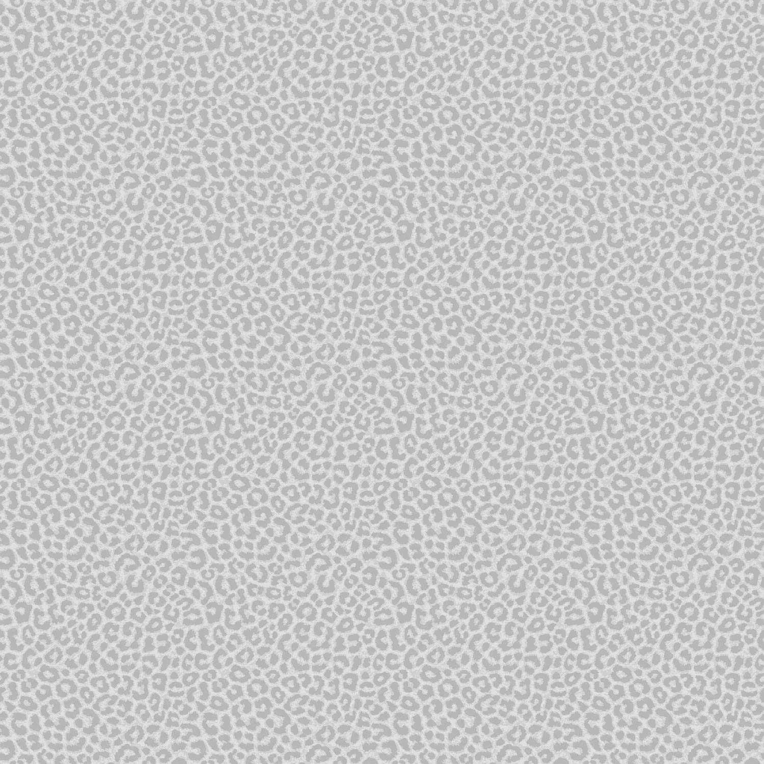 Grey Leopard Print Wallpaper EttaVee Brushstroke Leopard Peel & Stick