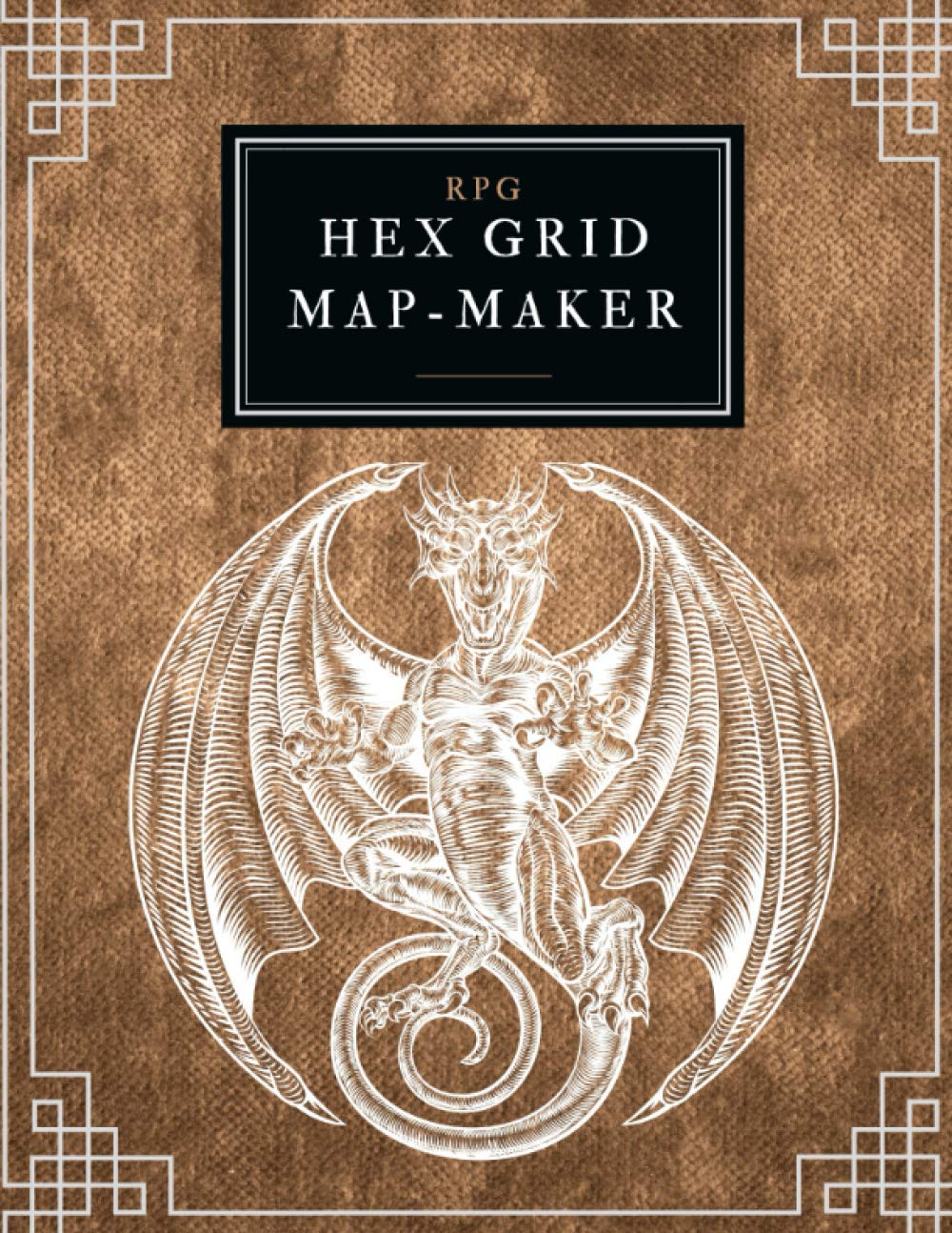 Buy RPG Hex Grid -Maker (SMALL): 200 pages of hex-grid paper to build ...