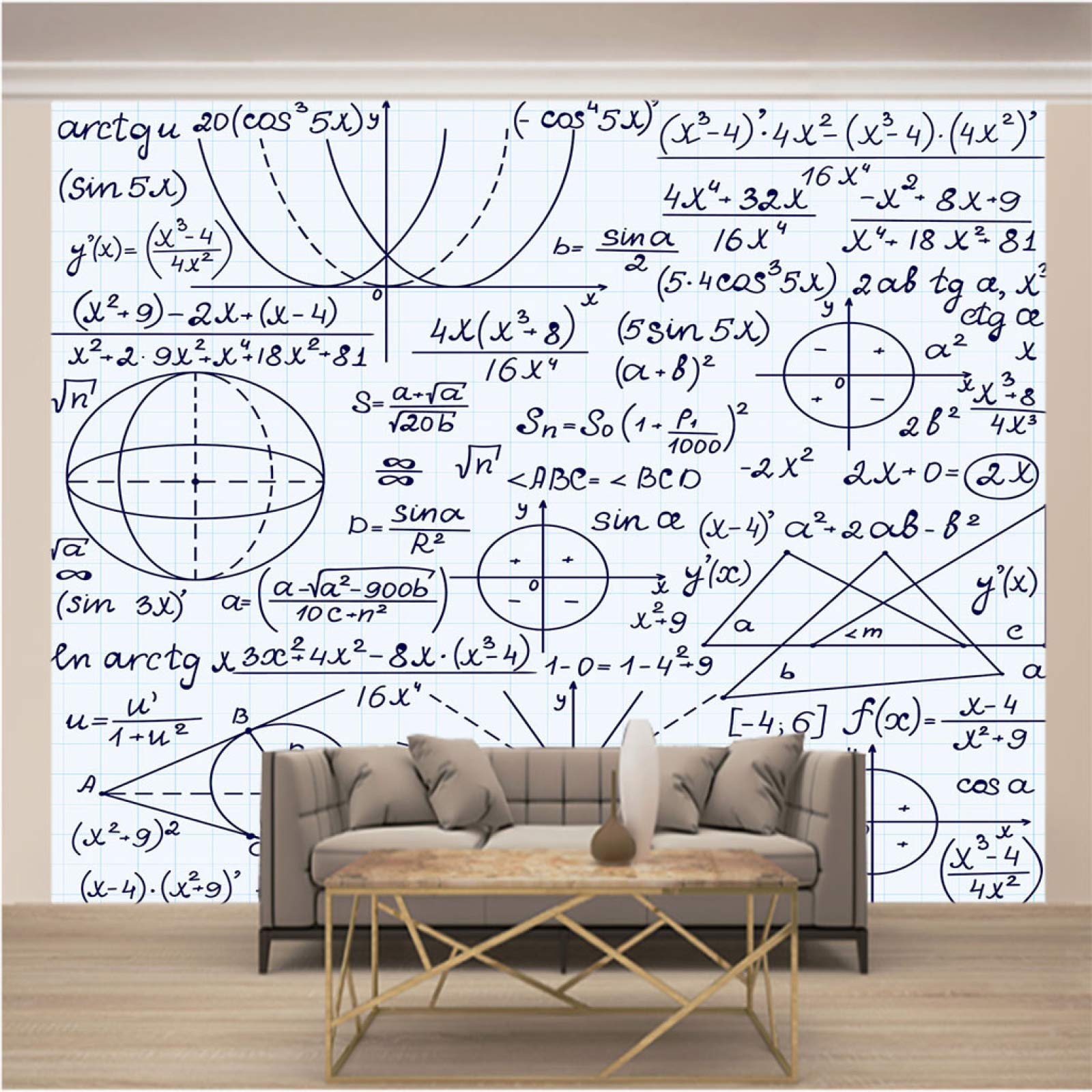Mathe Tapete Hintergrund Fototapete Die Wissenschaft Und Mathematik