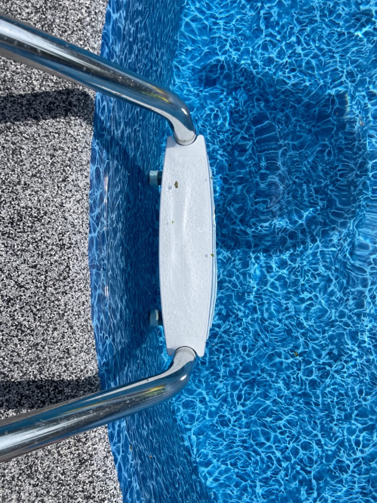 TonGass (3-Pack, White) 18" Universal Pool Ladder Steps Replacement ...