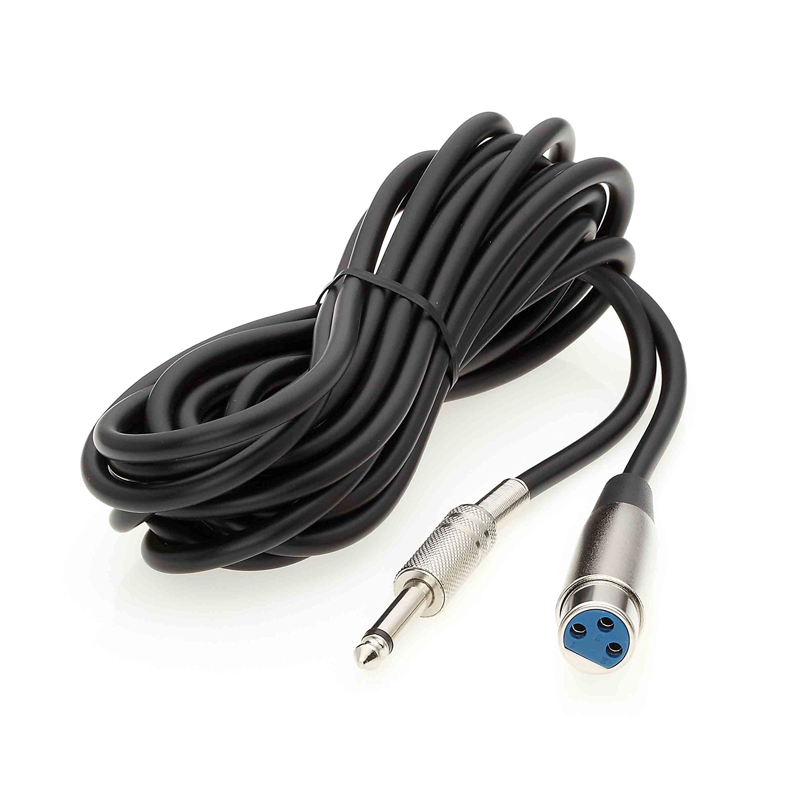 Snapklik.com : InstallerParts 15 Ft XLR 3P Female To 1/4" Mono ...