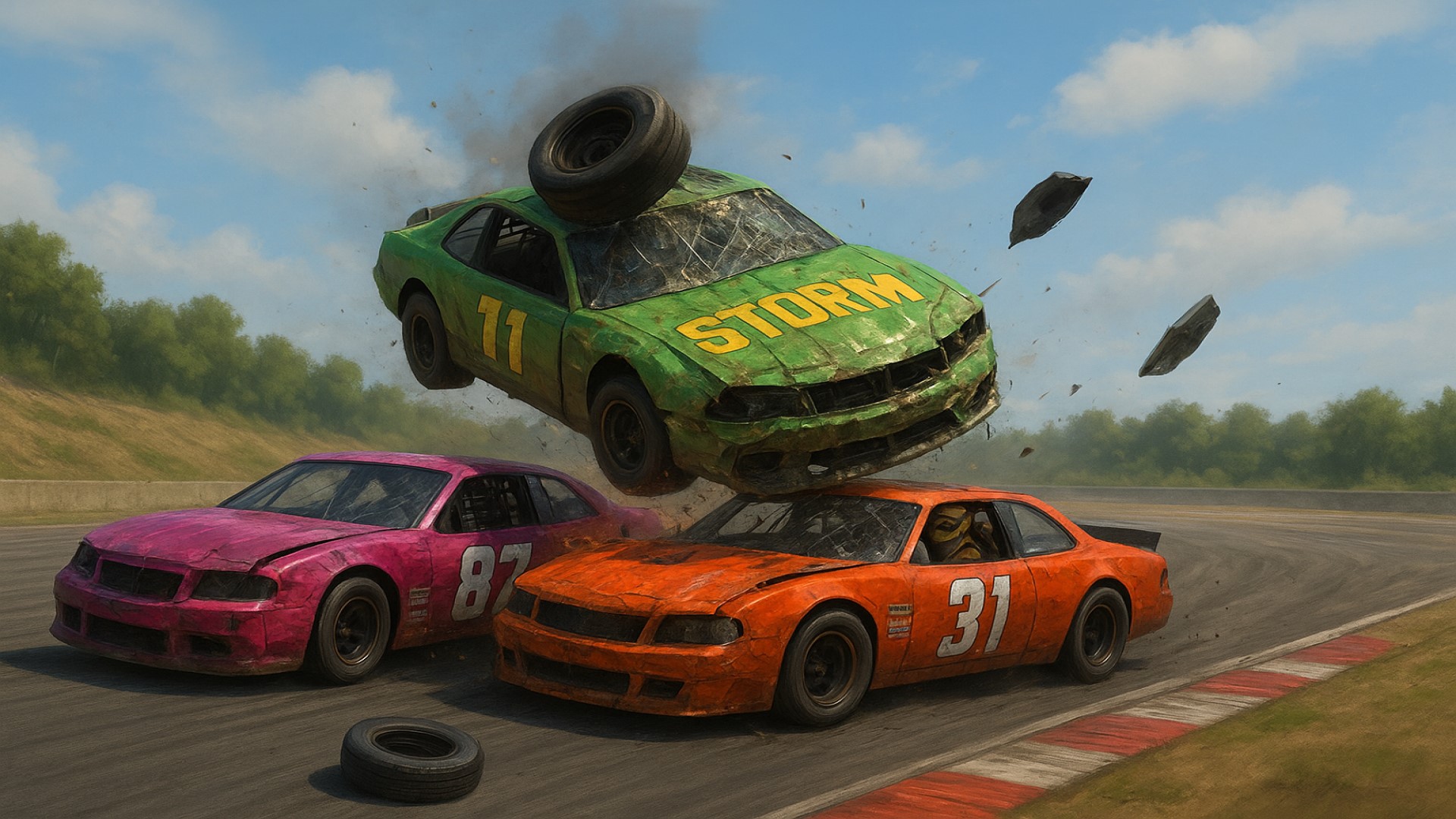 Extreme Car Crash Derby 3D: Destruction Racing Simulator Game - App on ...