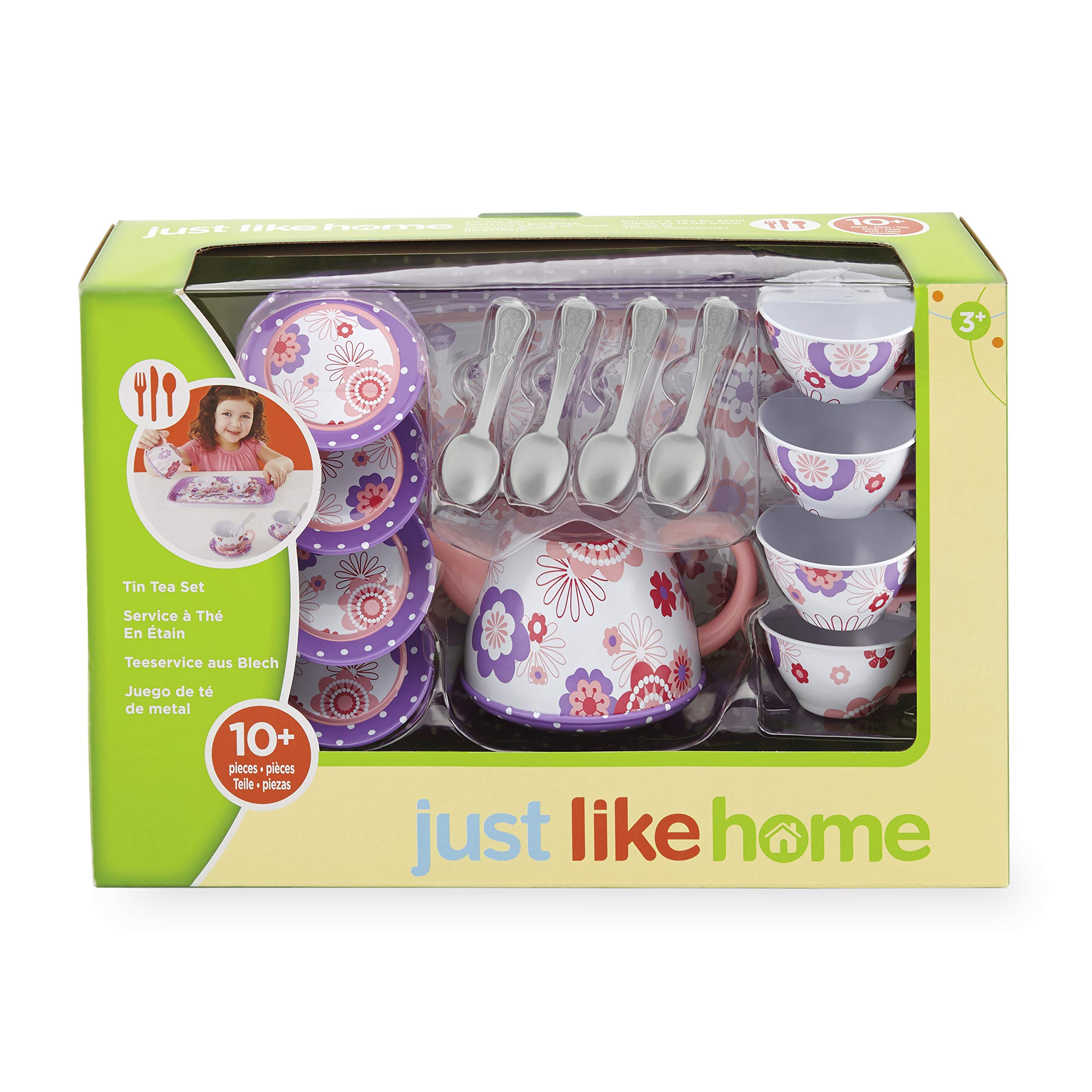 Just like home tea set discount