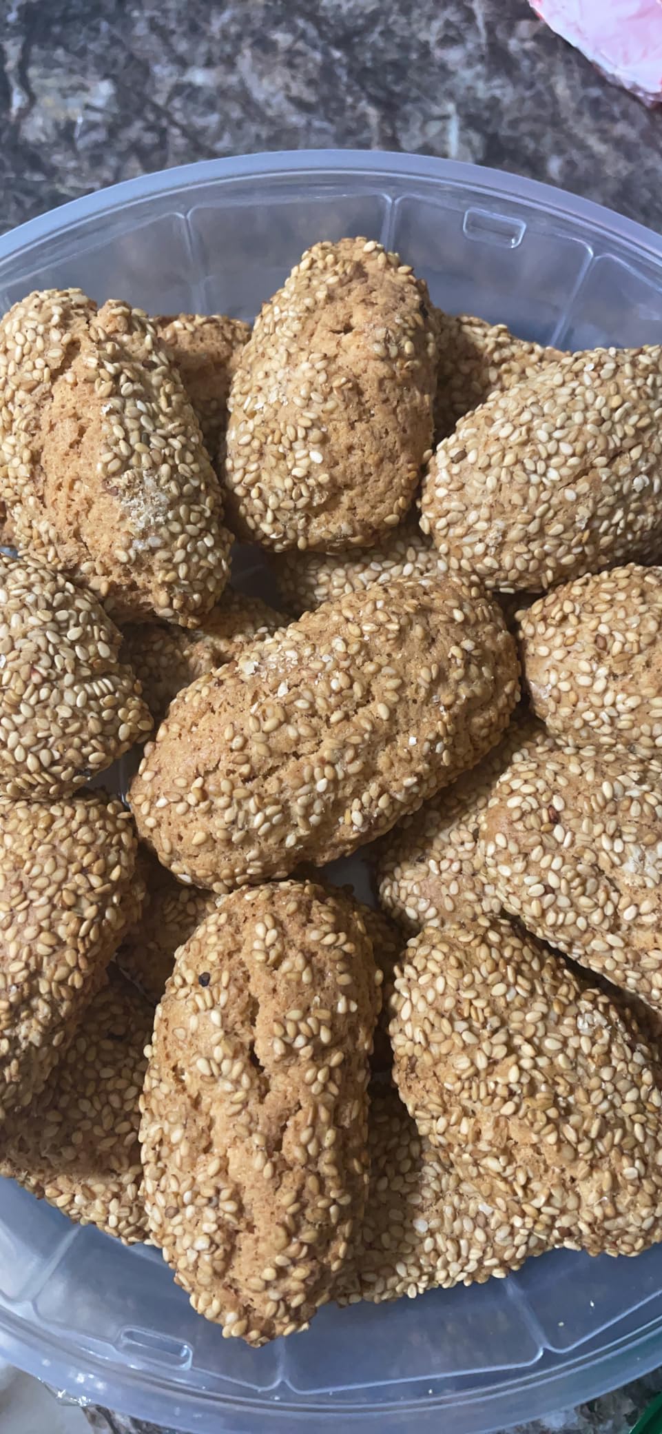 Amazon.com: Sesame Seed Cookies (Regina Cookies) (2 lbs) : Grocery ...