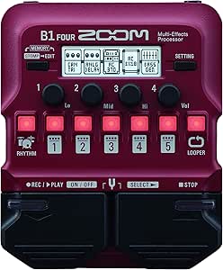 Zoom Bass Multi-Effects Pedal (B1 FOUR) : Amazon.ca: Musical ...