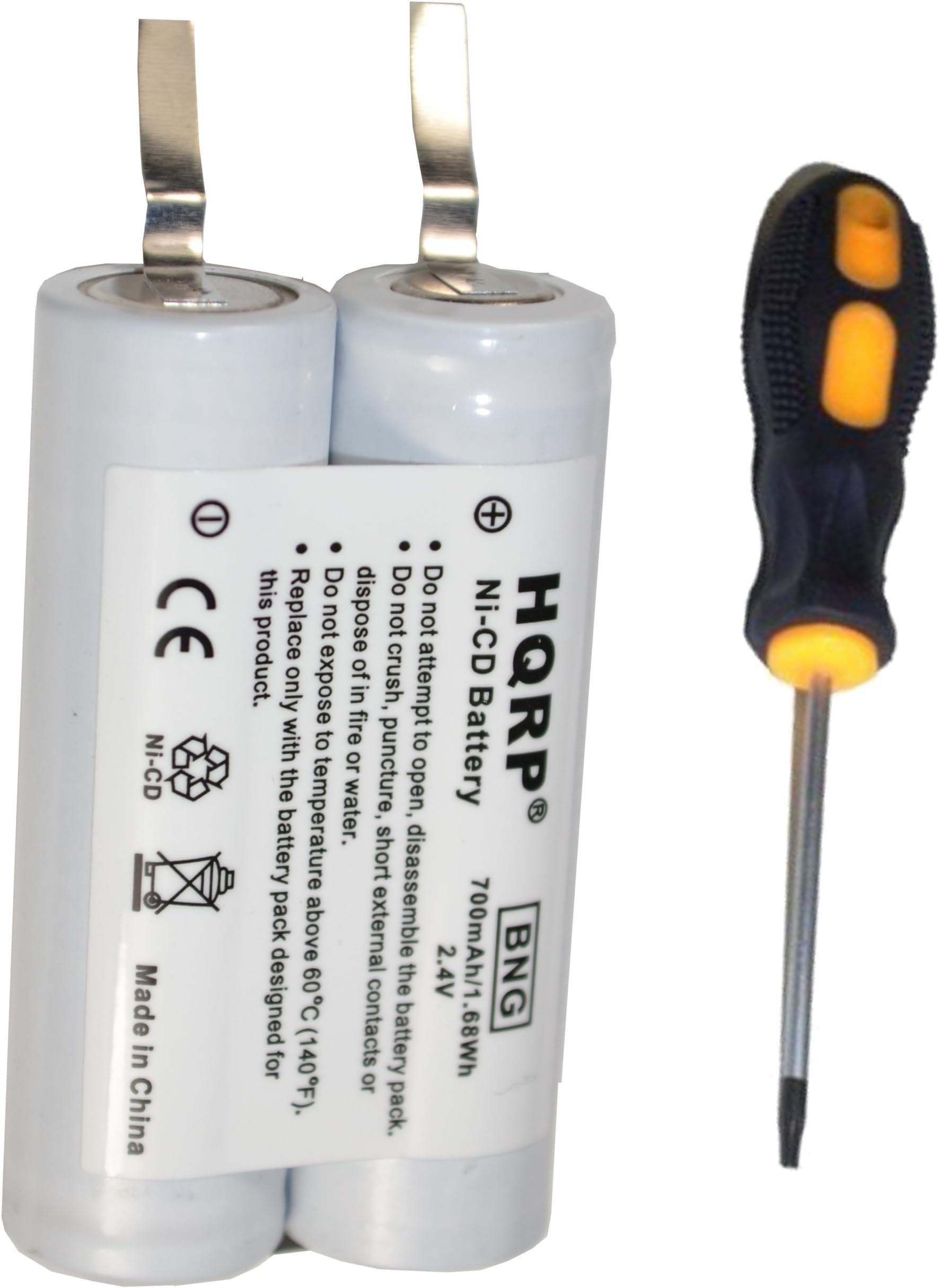 Amazon.com: HQRP Battery Compatible with Philips RQ1050 RQ1095 1180X ...