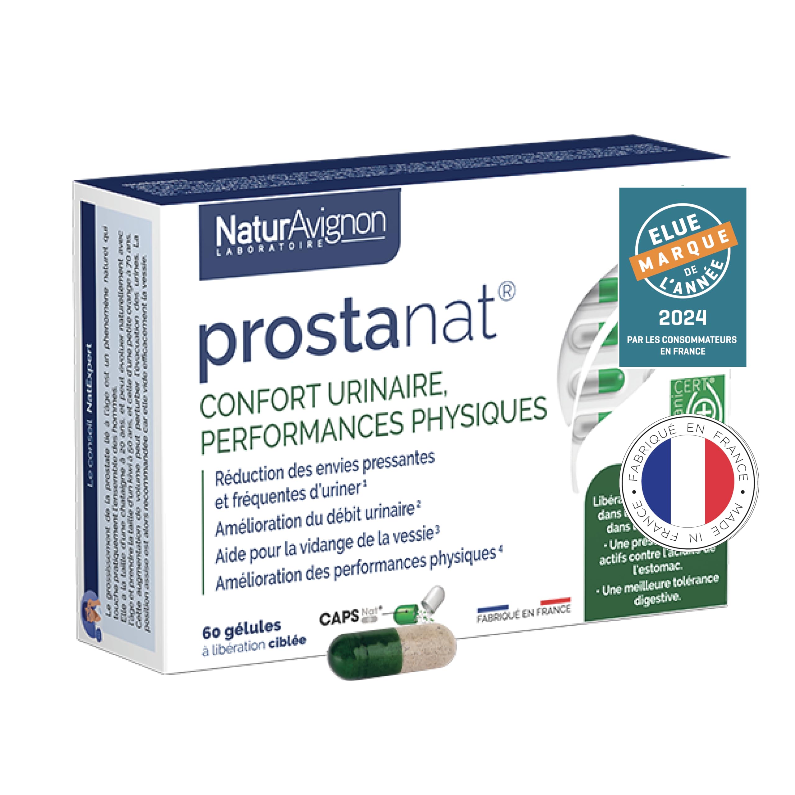 Laboratoire NaturAvignon Prostanat | Prostate, Confort urinaire ...