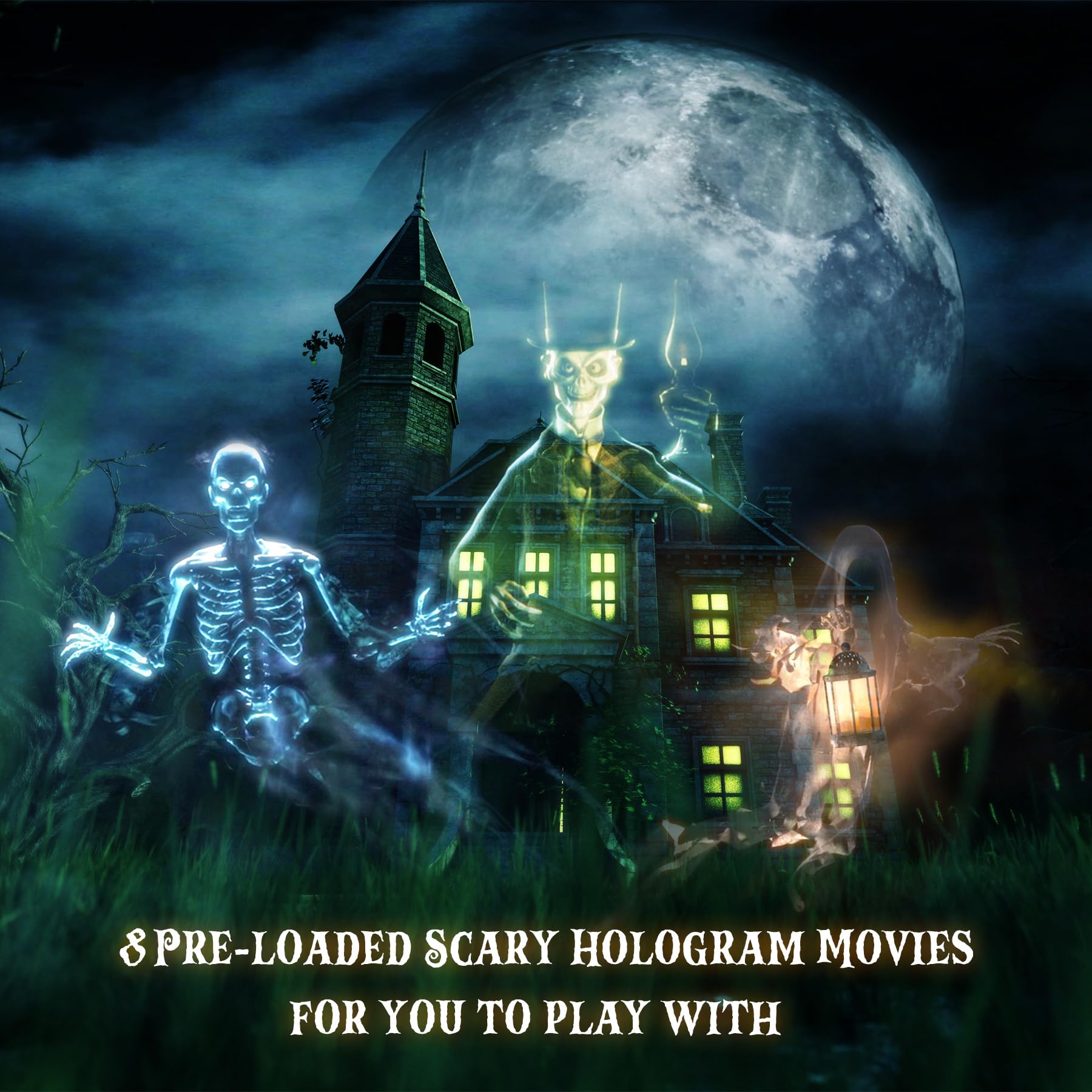 Scary Projector Effects