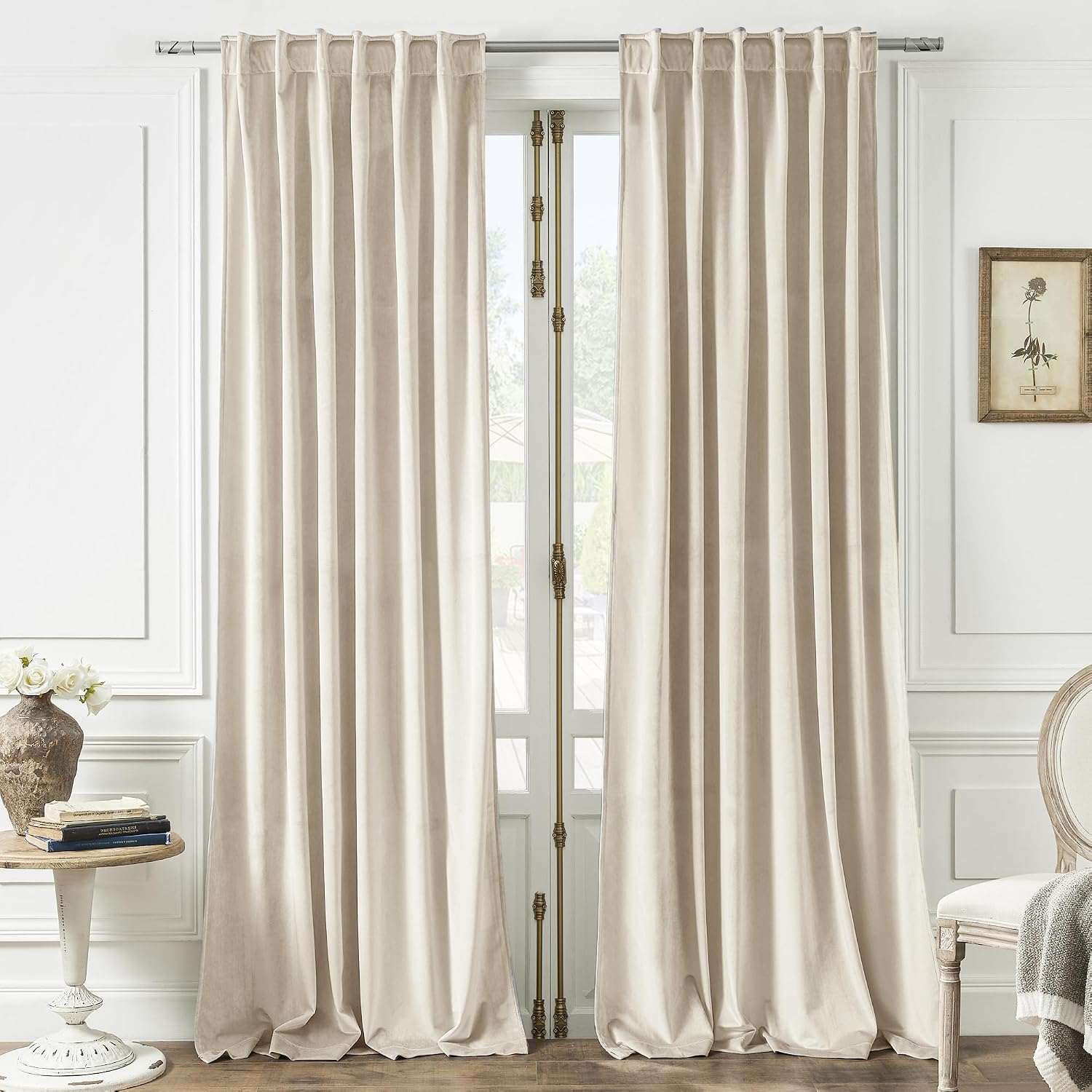 Amazon.com: Timeper Cream Beige Home Decor - 96 inches Long Soft Thick ...