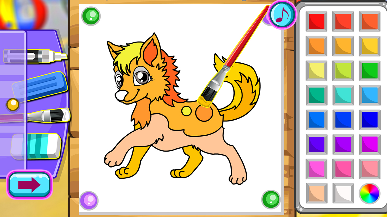 Pets Coloring Game - App on Amazon Appstore