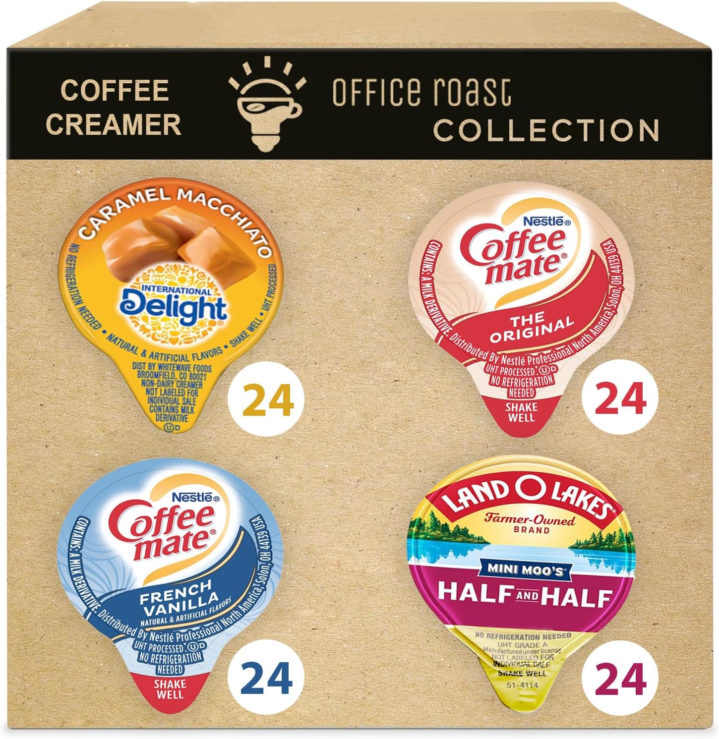 Amazon.com: Variety Pack Creamers Liquid Creamer Singles Coffee Cream ...