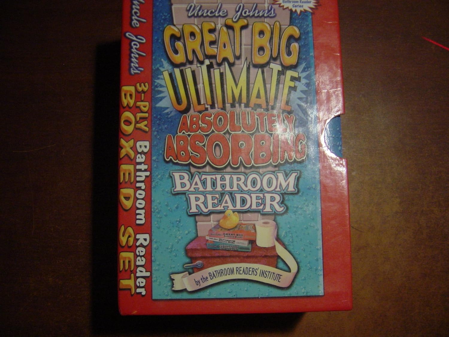Uncle John's 3-Ply Bathroom Reader Boxed Set: Institute, Bathroom ...