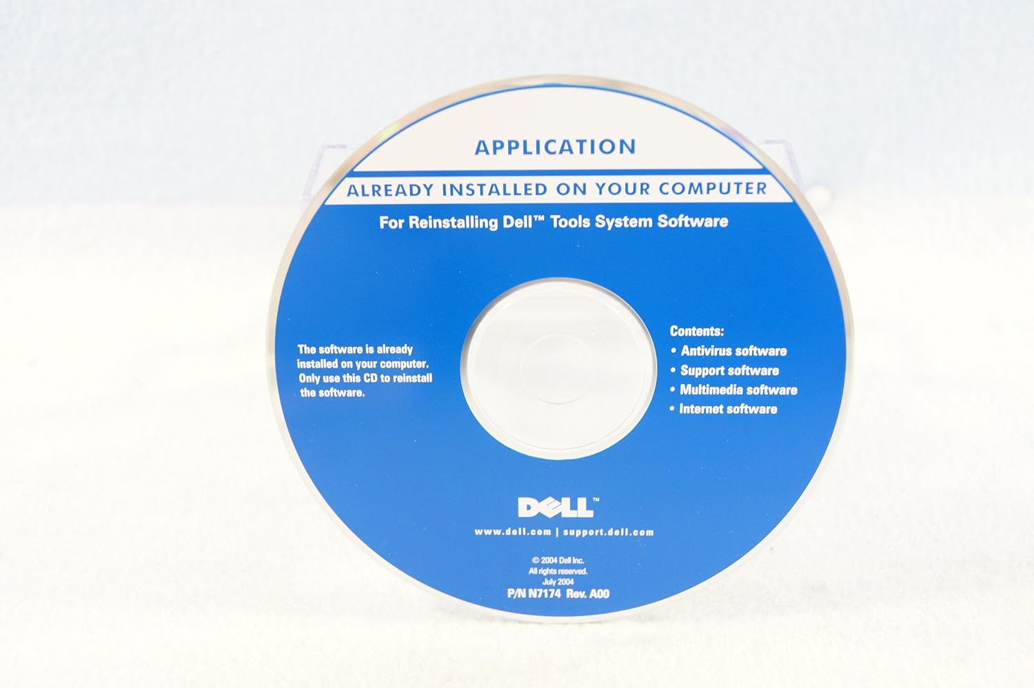 Amazon.com: Dell Application for Reinstalling Dell Tools System ...