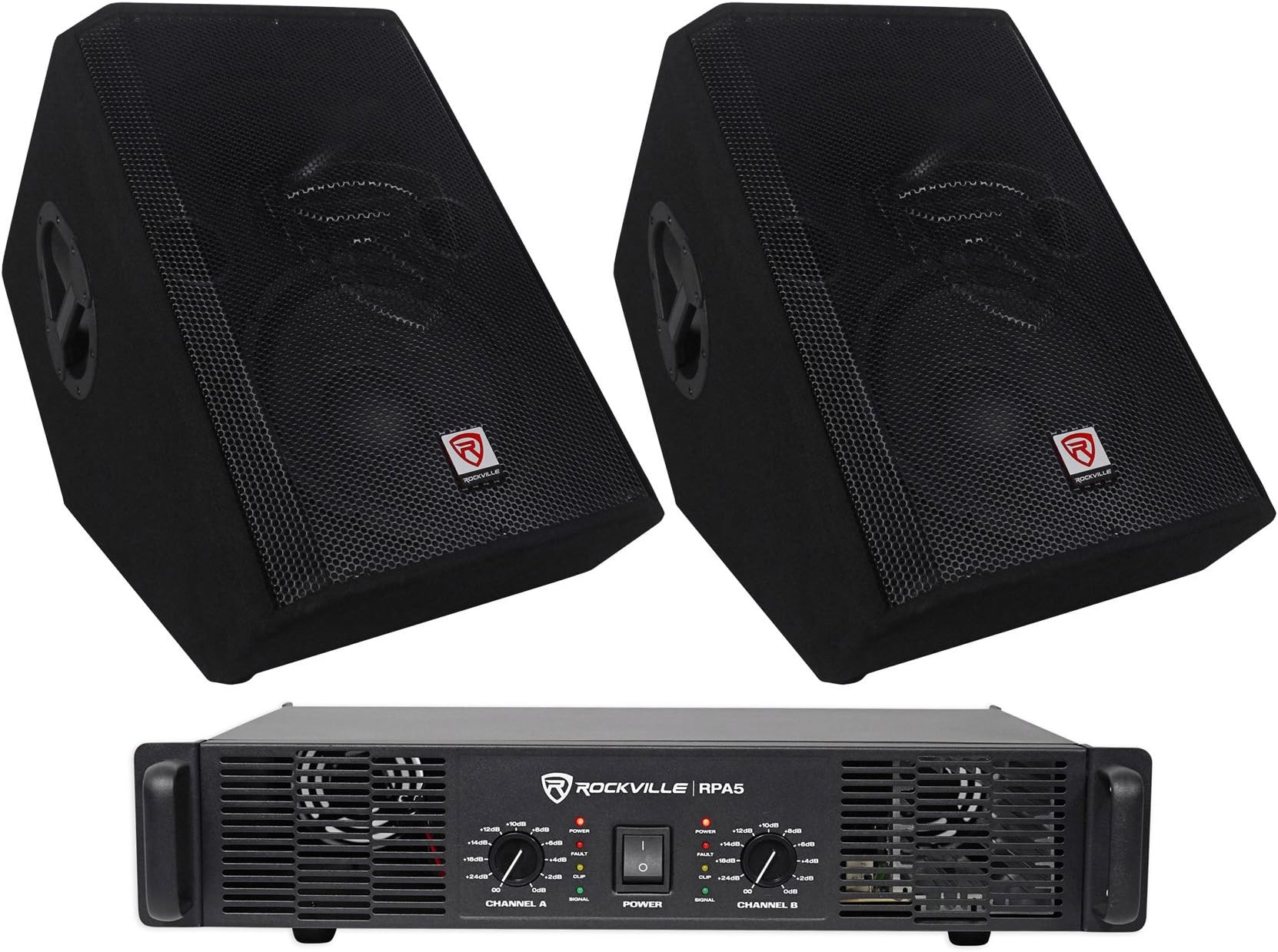 Amazon.com: Behringer Eurolive B205D Active 150-Watt PA/Monitor Speaker ...
