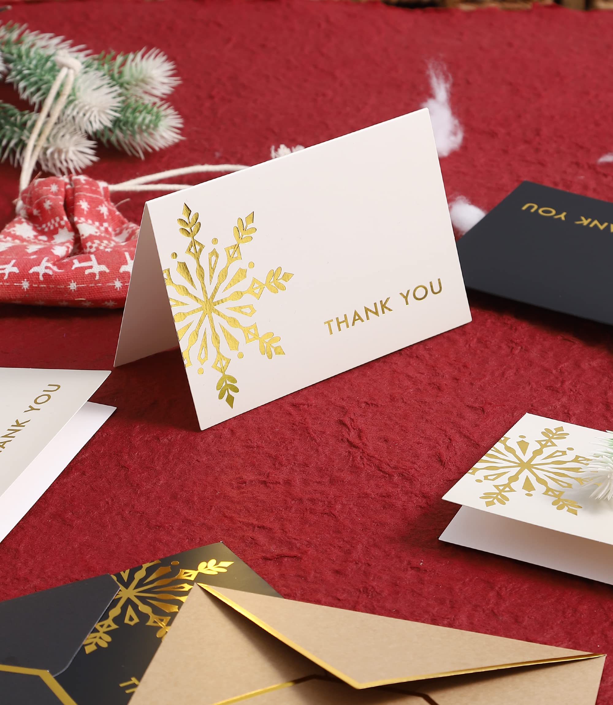 Snapklik.com : Winoo Design Heavy Duty Christmas Thank You Cards Boxed