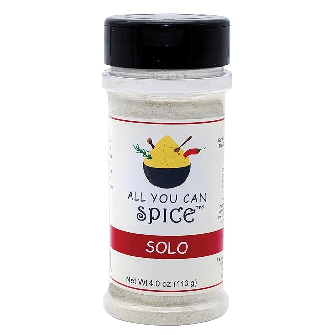 Amazon.com : Solo Seasoning 4 oz, Garlic and Onion Mix, All Natural ...