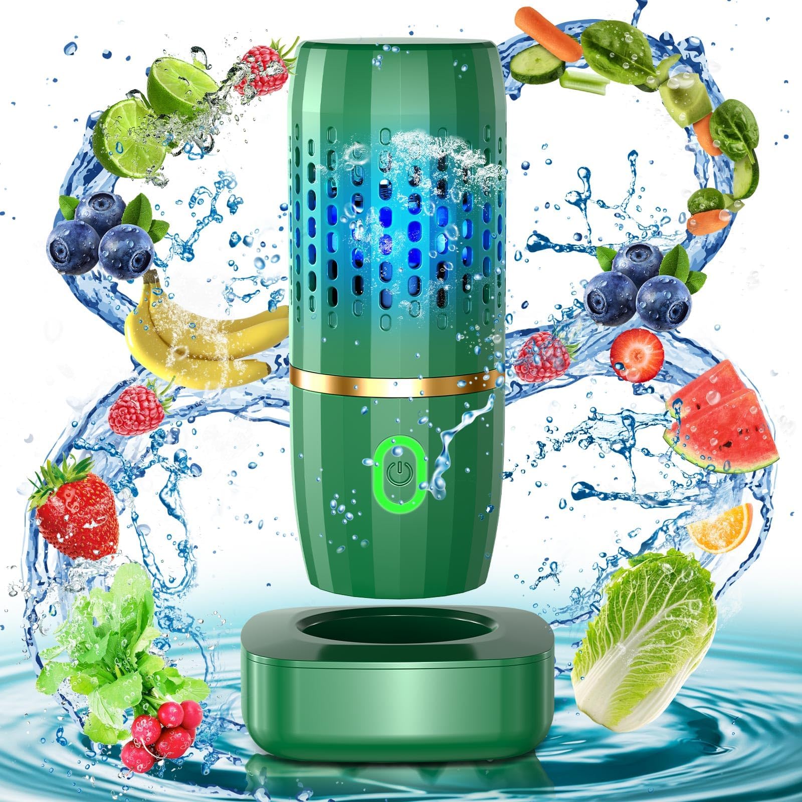 Amazon.com: Fruit and Vegetable Washing Machine, Fruit Cleaner Device ...
